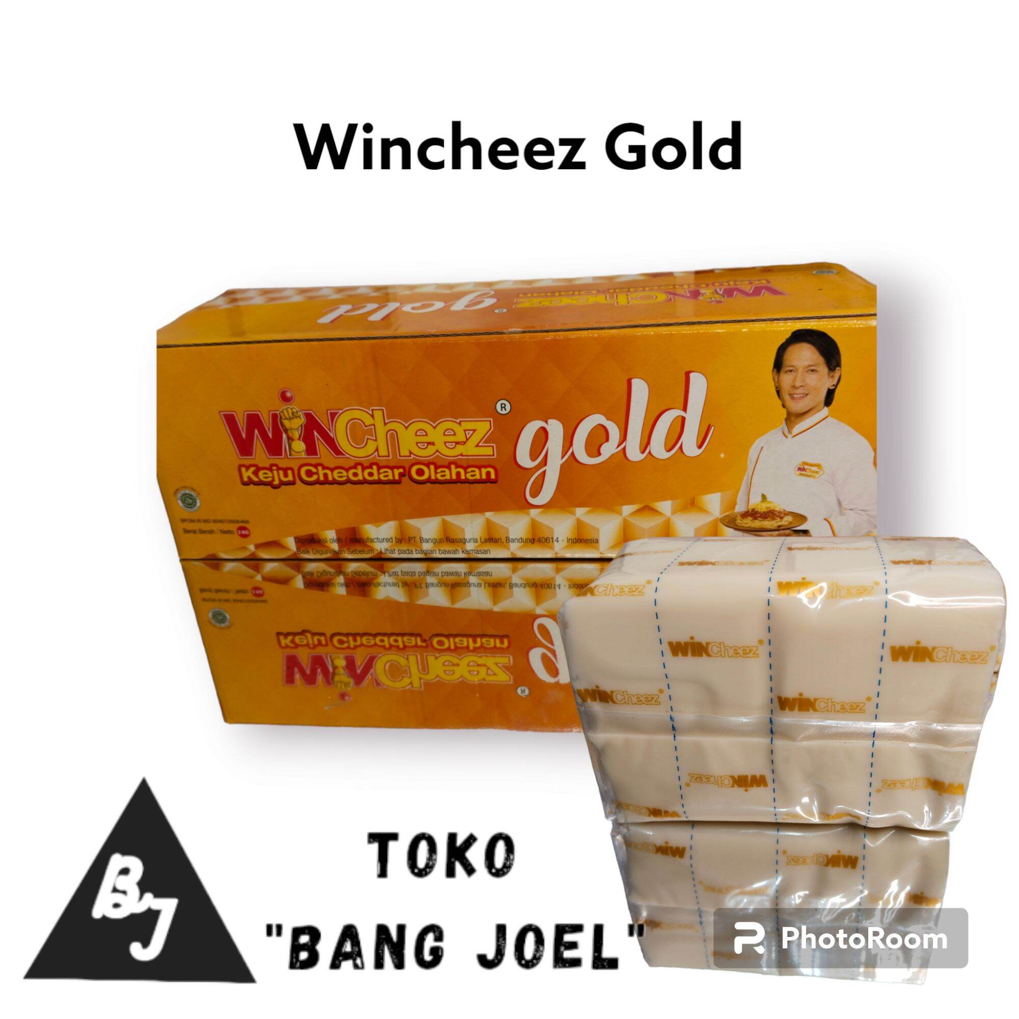 Keju Wincheez Gold Repack 250 Gram / Keju Potong seperempat / Keju ...