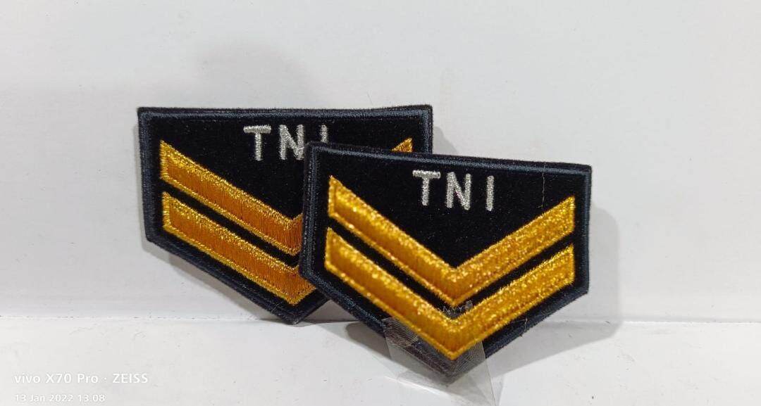 Pangkat pdu tni / pangkat pdh Tni /atribut tni | Lazada Indonesia