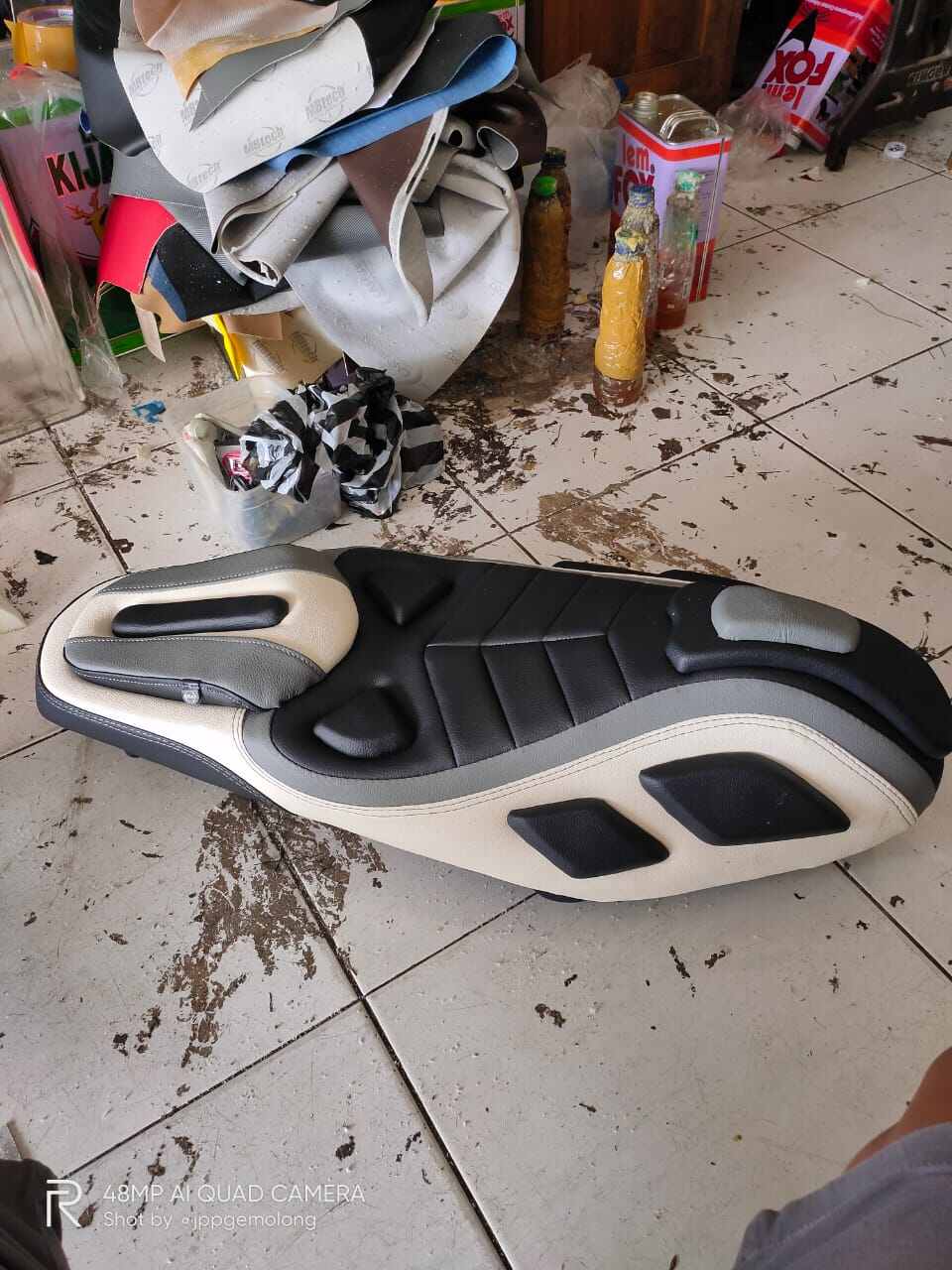 Jok Genio retro modifikasi - Jok Retro Genio custom - Jok Genio tinggal ...