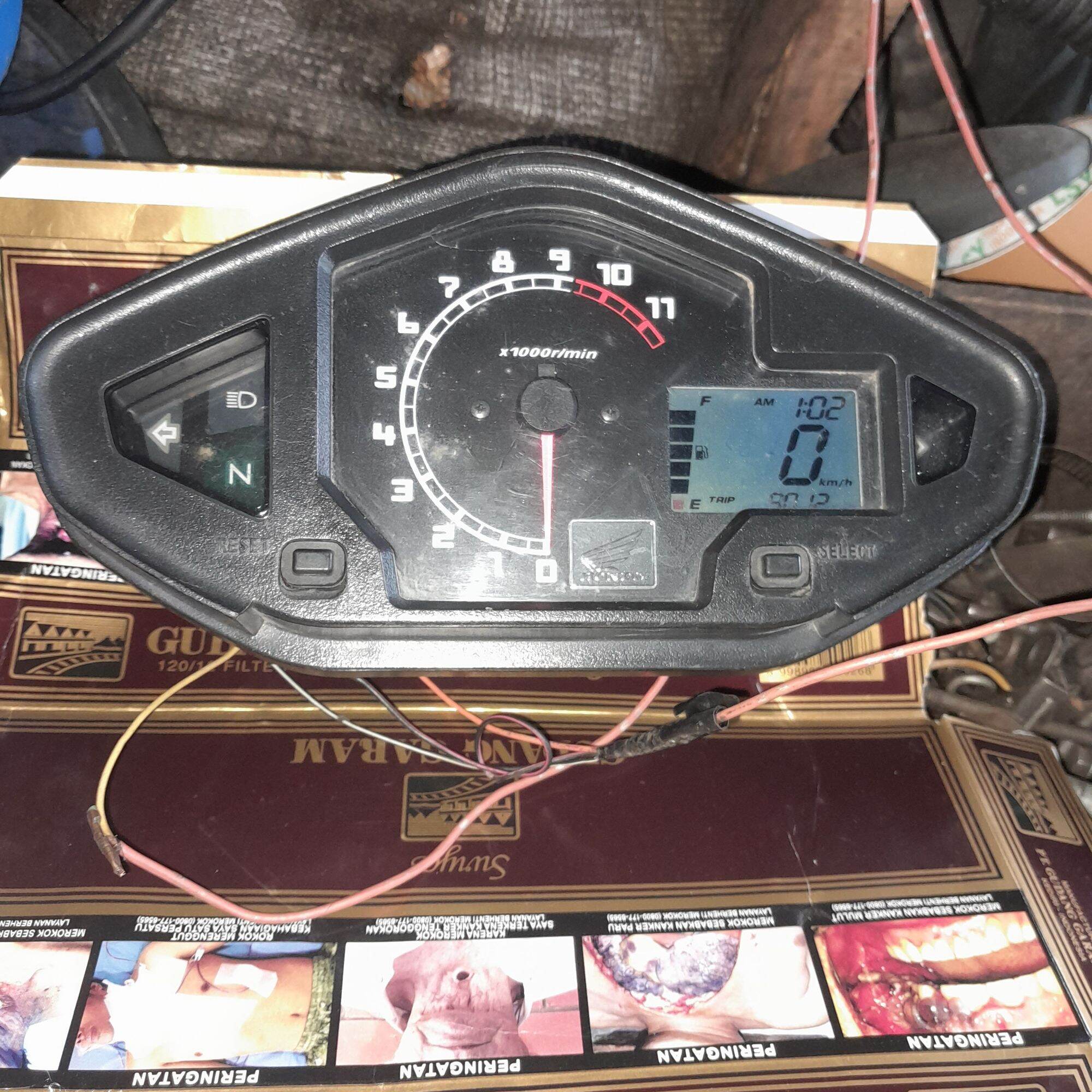Speedometer Kilometer Megapro Monoshok New Original Copotan Normal ...