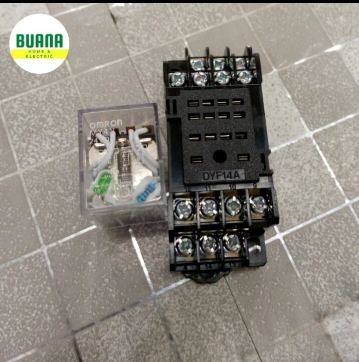 Relay Omron MY4N 24vdc Ori Japan plus socket | Lazada Indonesia