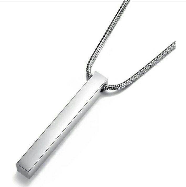 KALUNG TITANIUM PRIA MODEL BELUT LIONTIN BALOK ANTI KARAT | Lazada ...