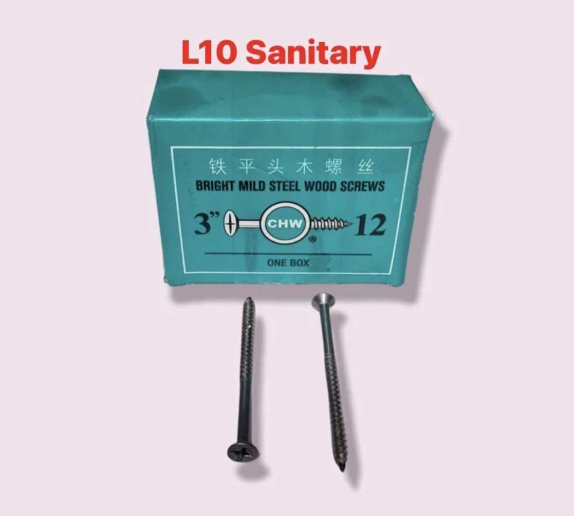 Sekrup Skrup Kayu CHW + 3 Inch x 12 / Wood Screw CHW 3” x 12 | Lazada ...