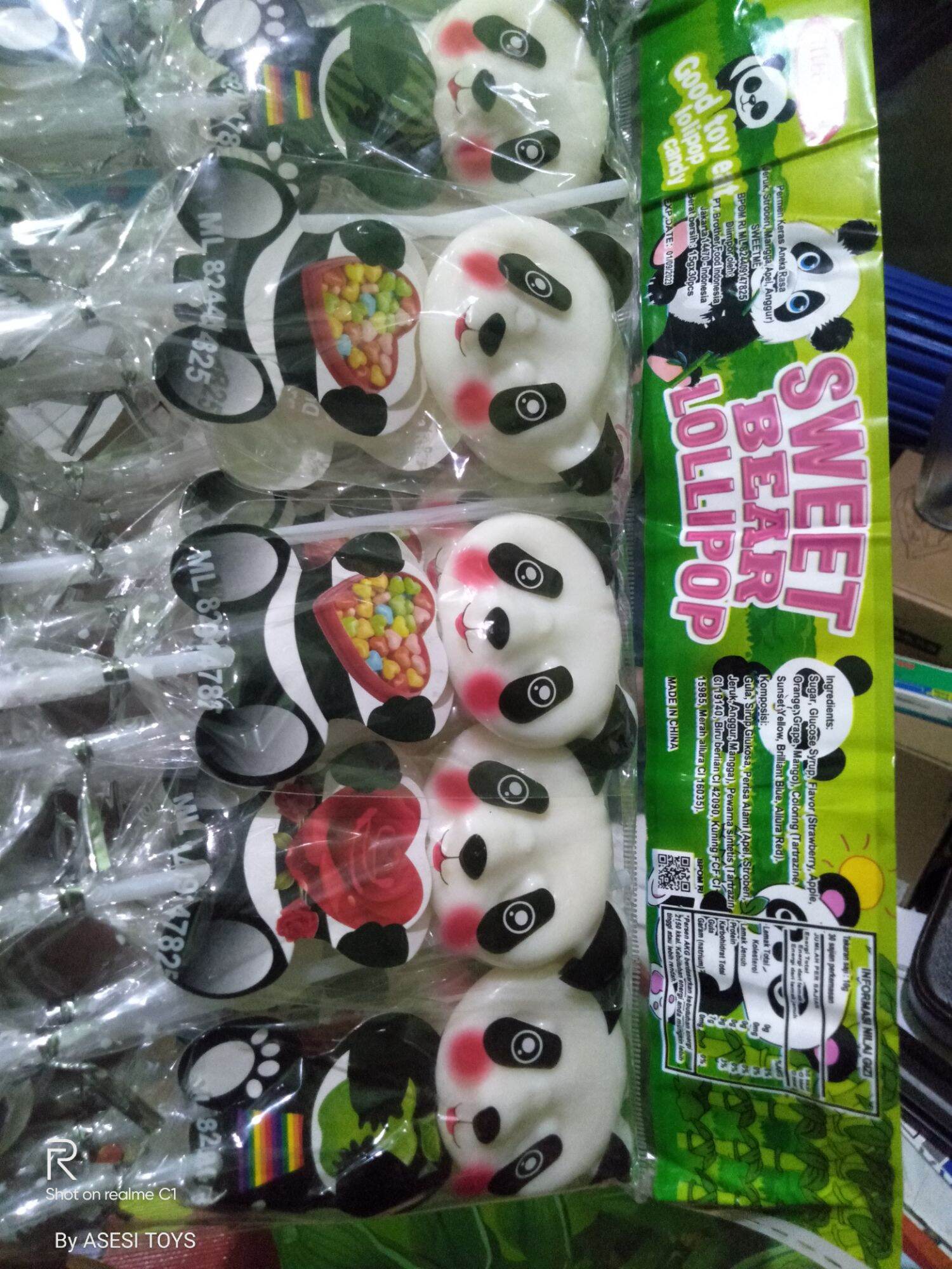Permen Warung Anak Tusuk karakter PANDA 30pcs | Lazada Indonesia