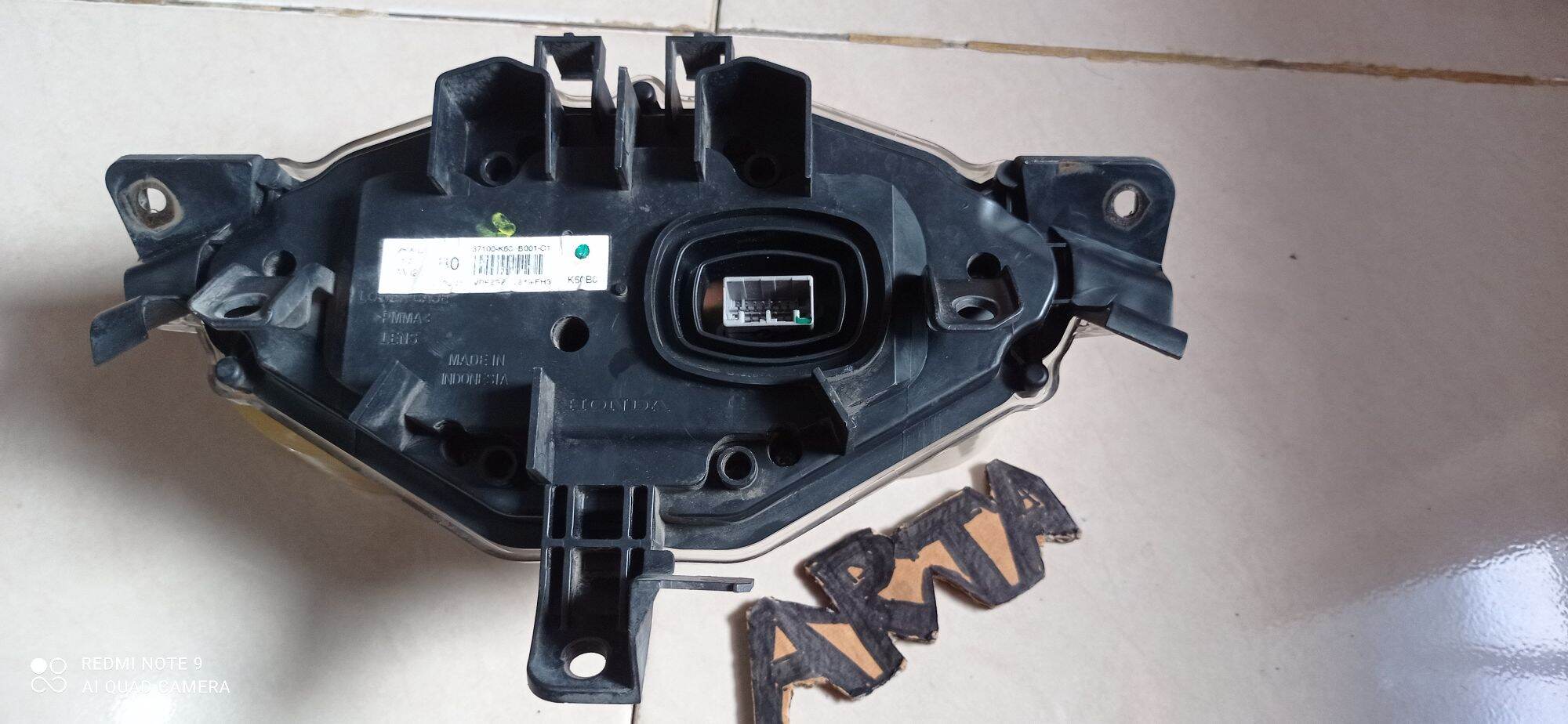 speedometer Honda Vario 125 led old original fungsi normal semua ...