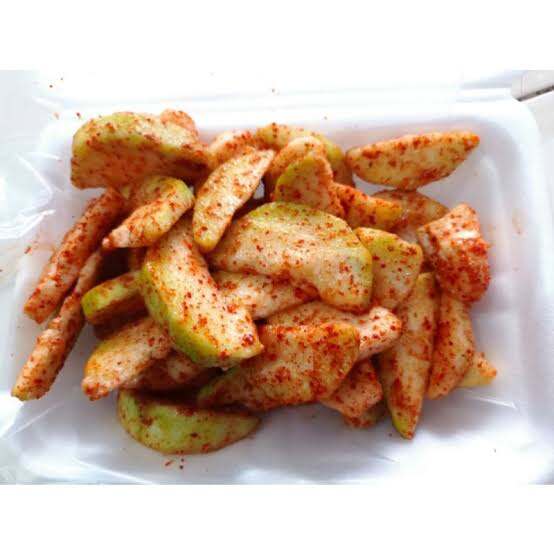 Buah jambu Kristal manis kebumen (Isi 1buah jambu plus 1bungkus bumbu ...