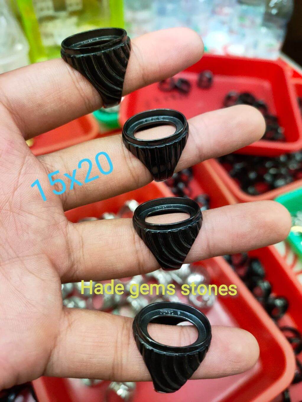 ring emban titanium super kualitas hitam | Lazada Indonesia