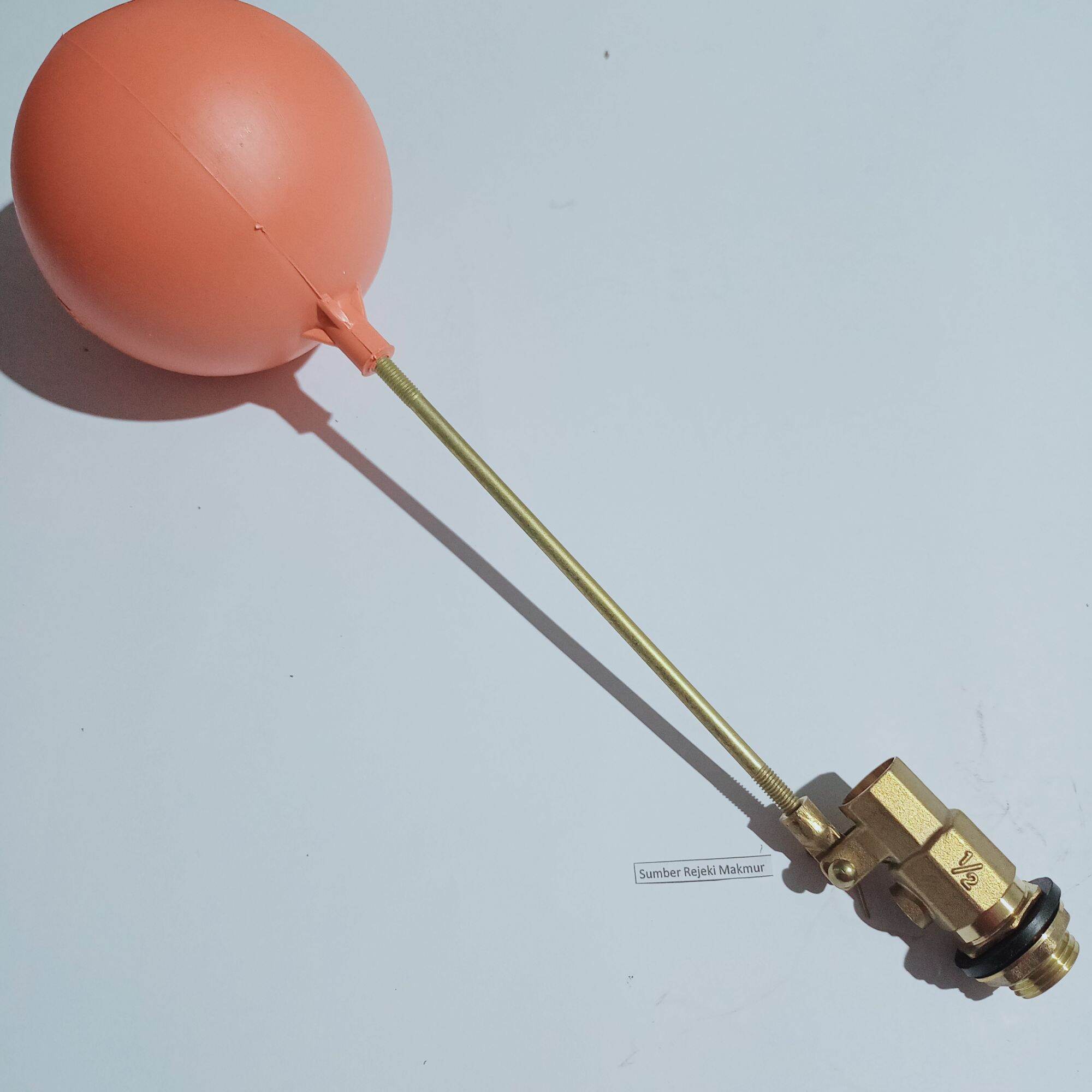Pelampung Bola Tangki Air 1/2 Inci Kuningan l Floating Valve Toren ...