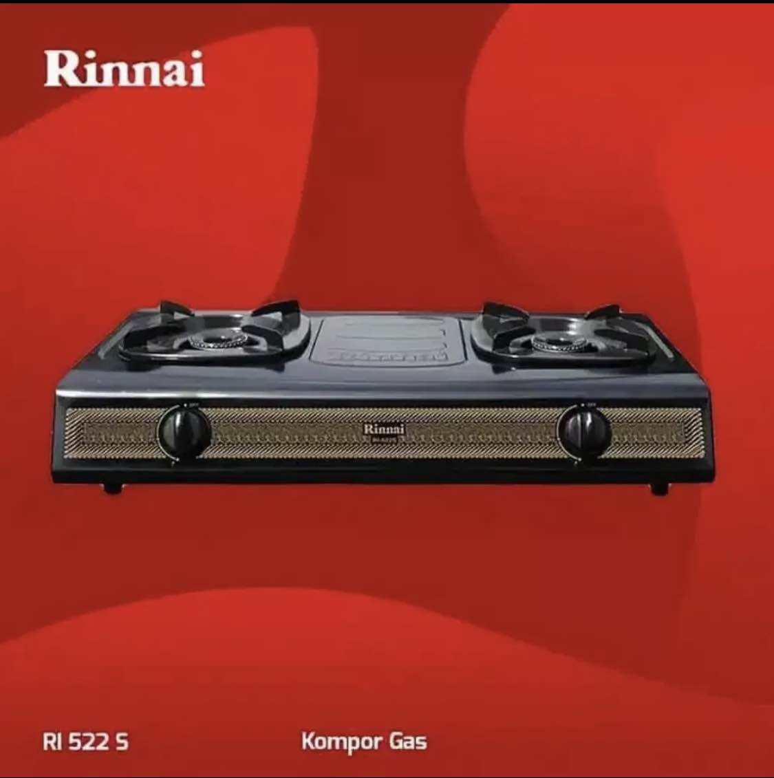 Rinnai RI 522S Kompor Gas 2 Tungku Murah | Lazada Indonesia