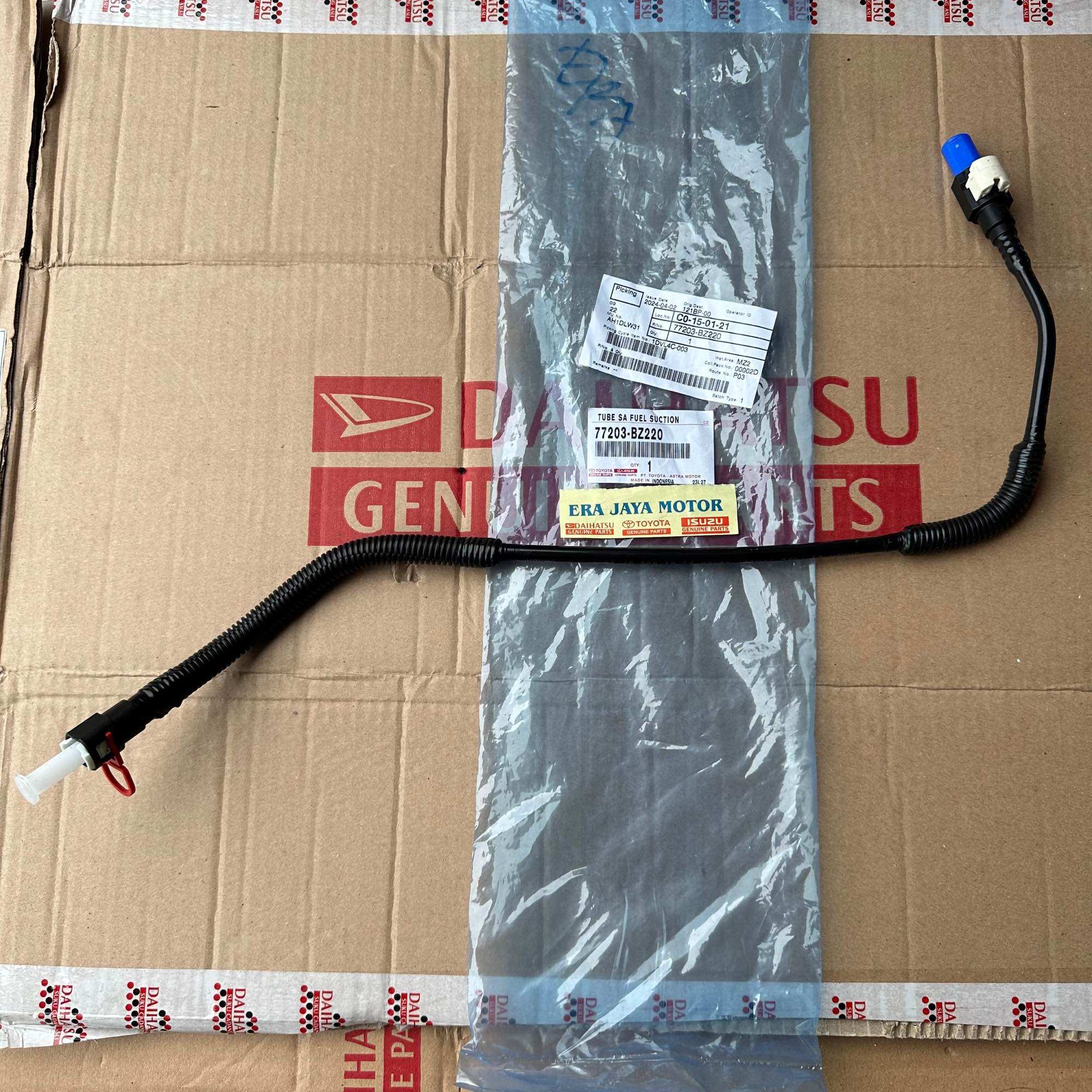 Selang tanki bensin 77203-BZ220 all new xenia avanza 2022 up original ...