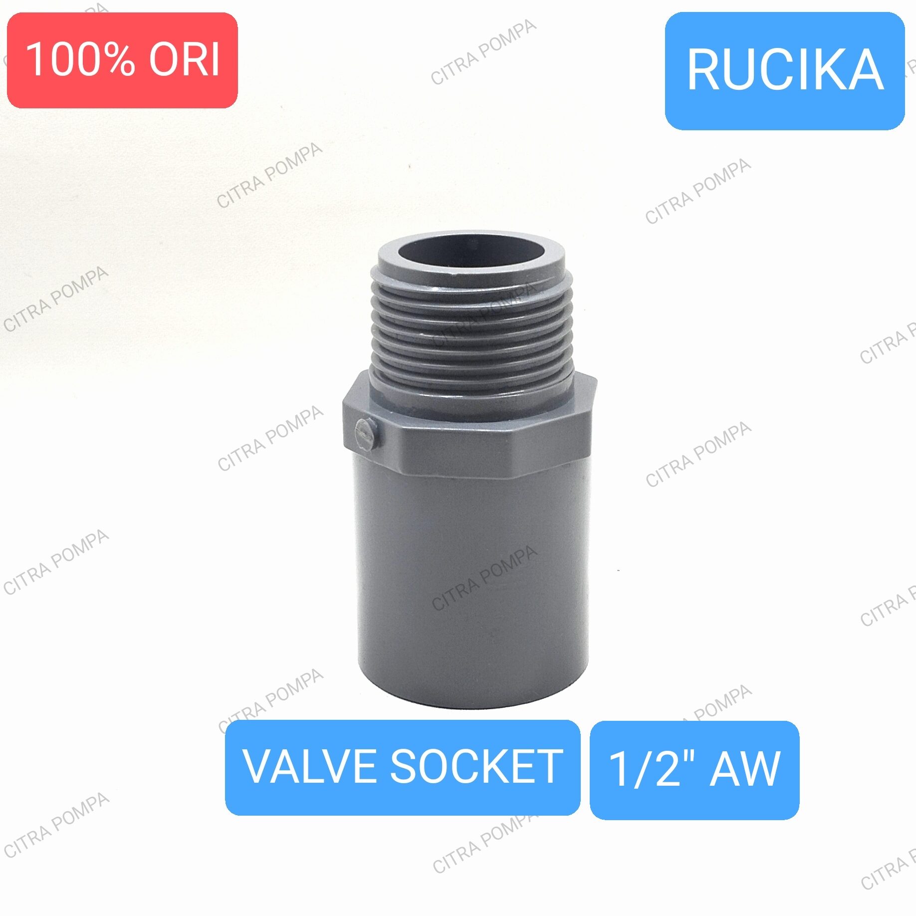 RUCIKA SDL 1/2" AW / VALVE SOCKET 1/2" AW / SOCK DRAT LUAR 1/2" AW ...