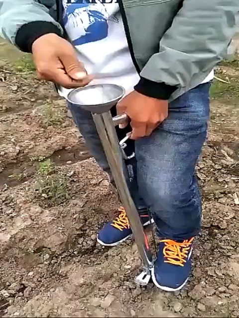 Alat Tanam Sayur Jagung Gejik Benih Tancap Tugal Simple Kacang Alat ...