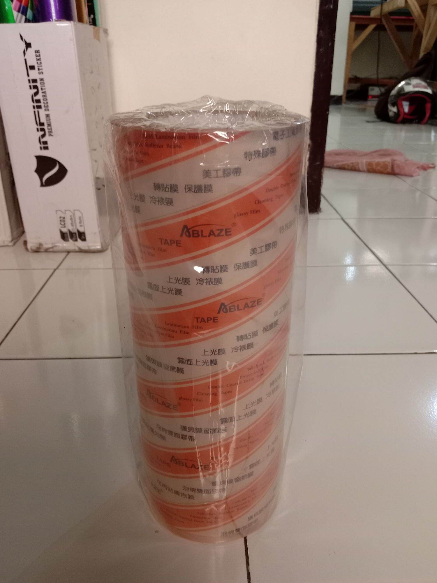 Transfertape Stiker Masking Sticker Cutting Ablaze Ukuran 30cm | Lazada ...