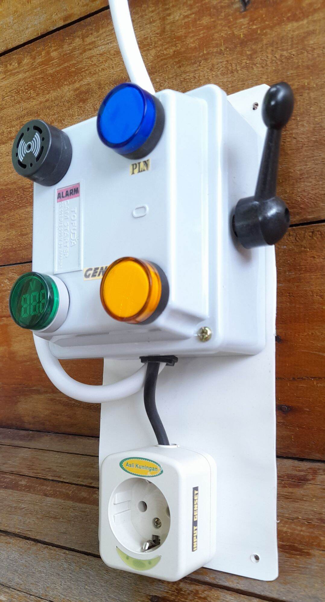 TUAS GENSET SAFETY ALARM With Indikator Volt meter | Lazada Indonesia