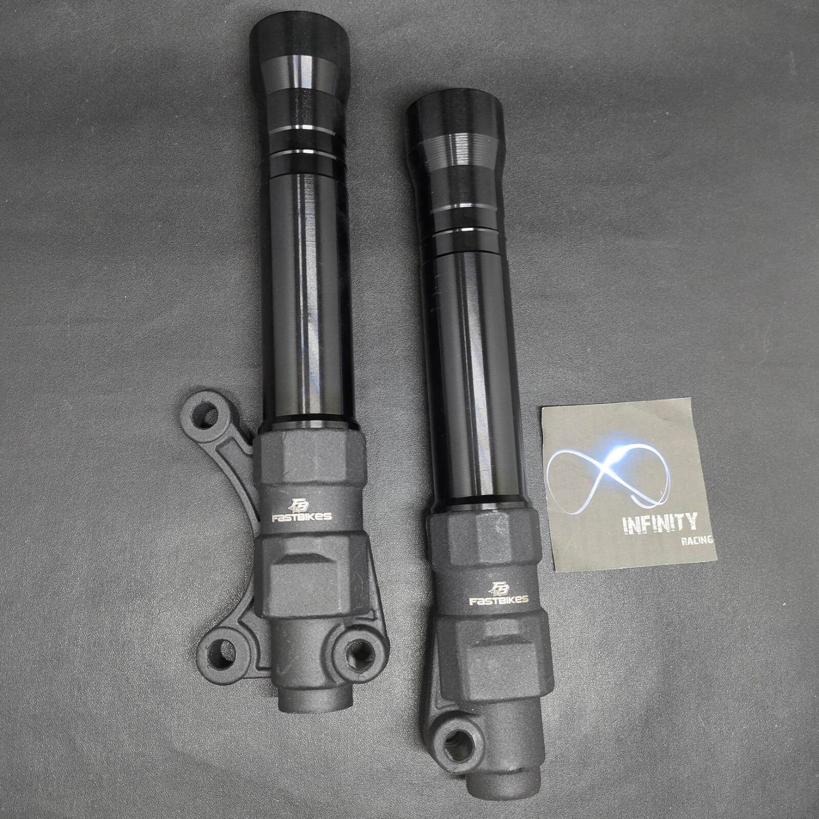 Bottom Shock Tabung Depan Hitam dan Gold Yamaha Matic Mio Fino | Lazada ...