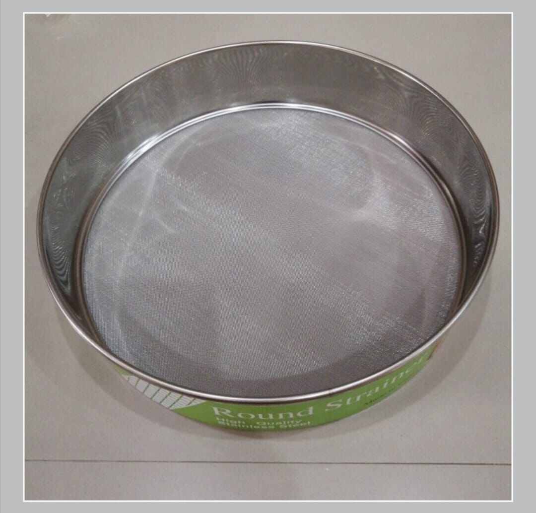 Ayakan Tepung/Saringan Tepung Stainless Diameter 27.5cm | Lazada Indonesia