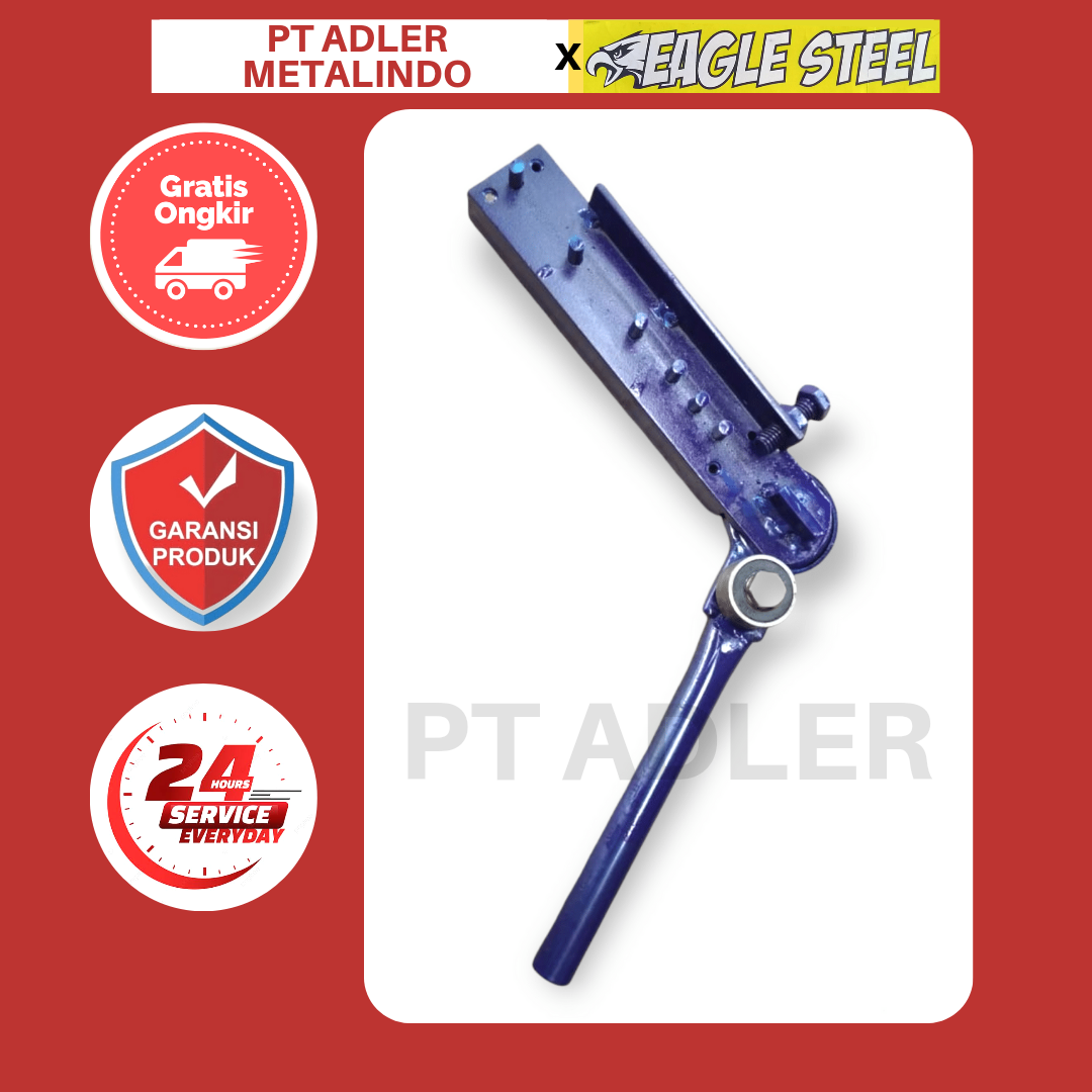 [ 𝐓𝐄𝐑𝐋𝐀𝐑𝐈𝐒 ] Alat Tekuk Penekuk Besi Eagle Steel Ukuran 4 6 8 10 12 mm ...
