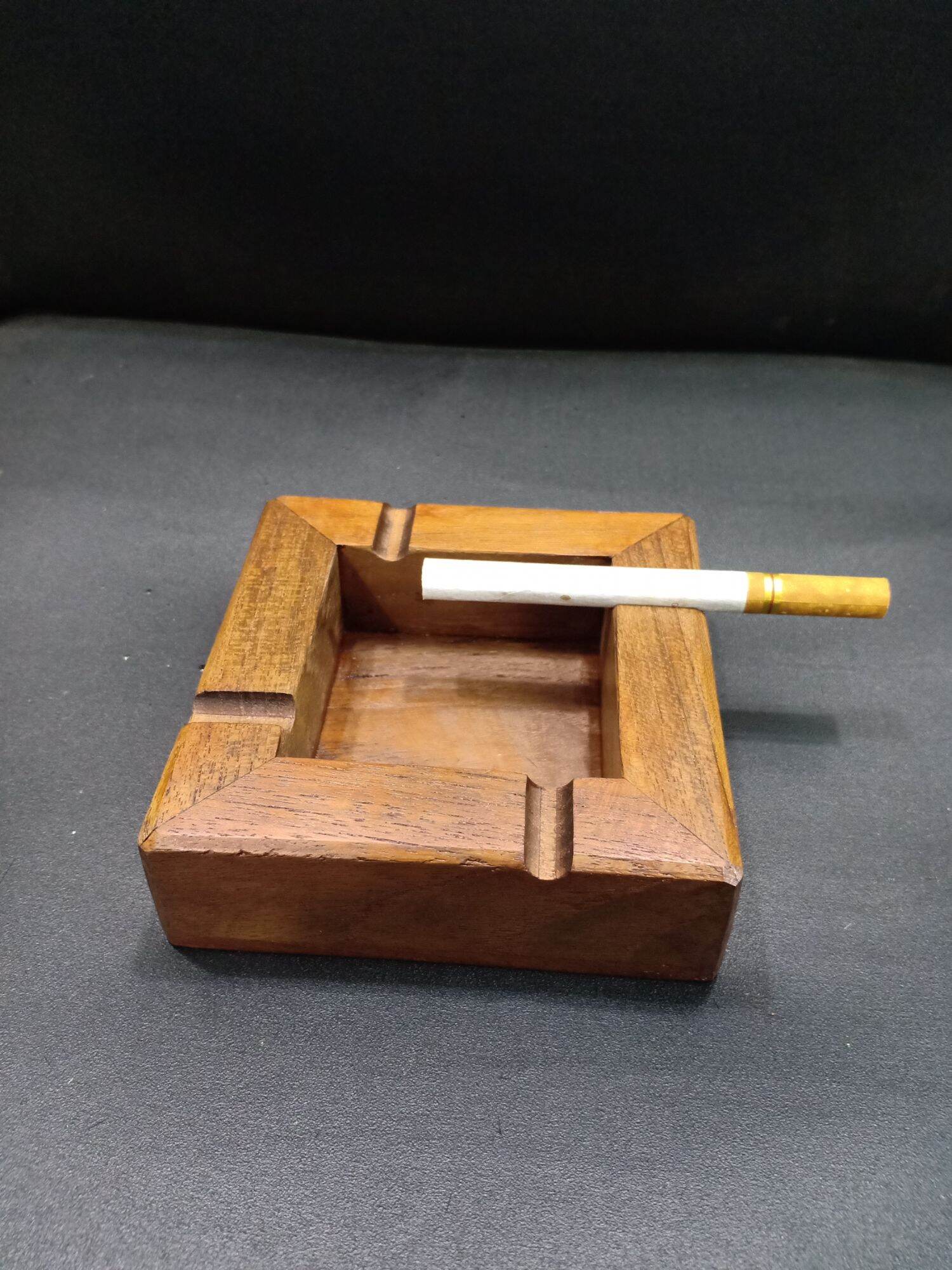 Asbak Rokok Kayu Jati | Lazada Indonesia