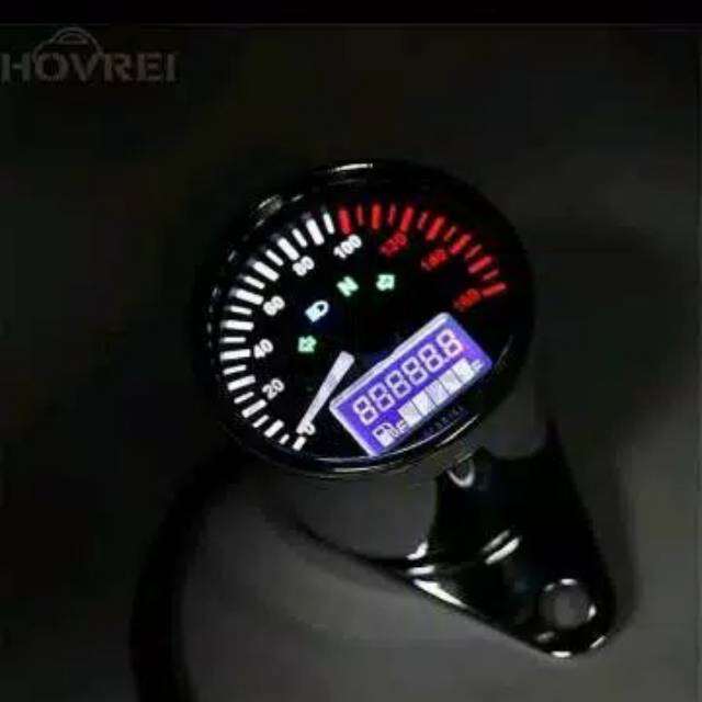 speedometer digital bulat cb rxking tiger scorpio universal | Lazada ...