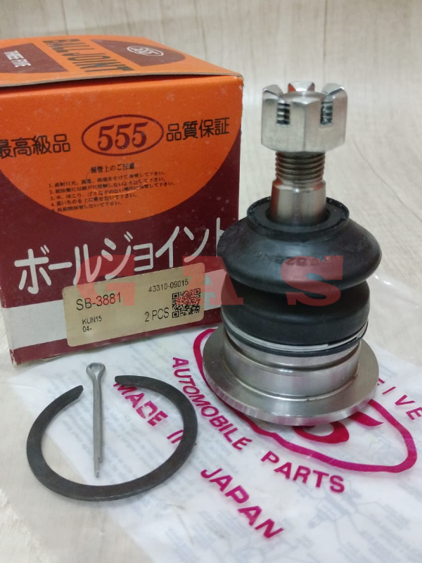 SB-3881 Ball Joint Atas Innova Hilux Fortuner Reborn / Bol / Bal / Bul ...