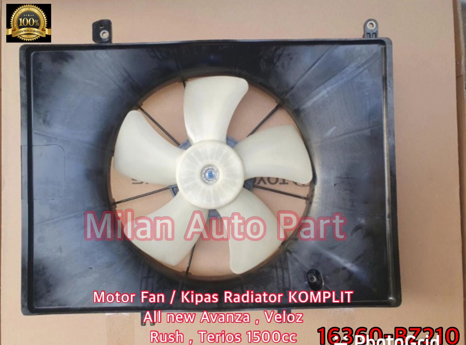 Motor fan assy kipas radiator komplit all new avanza veloz rush Terios ...
