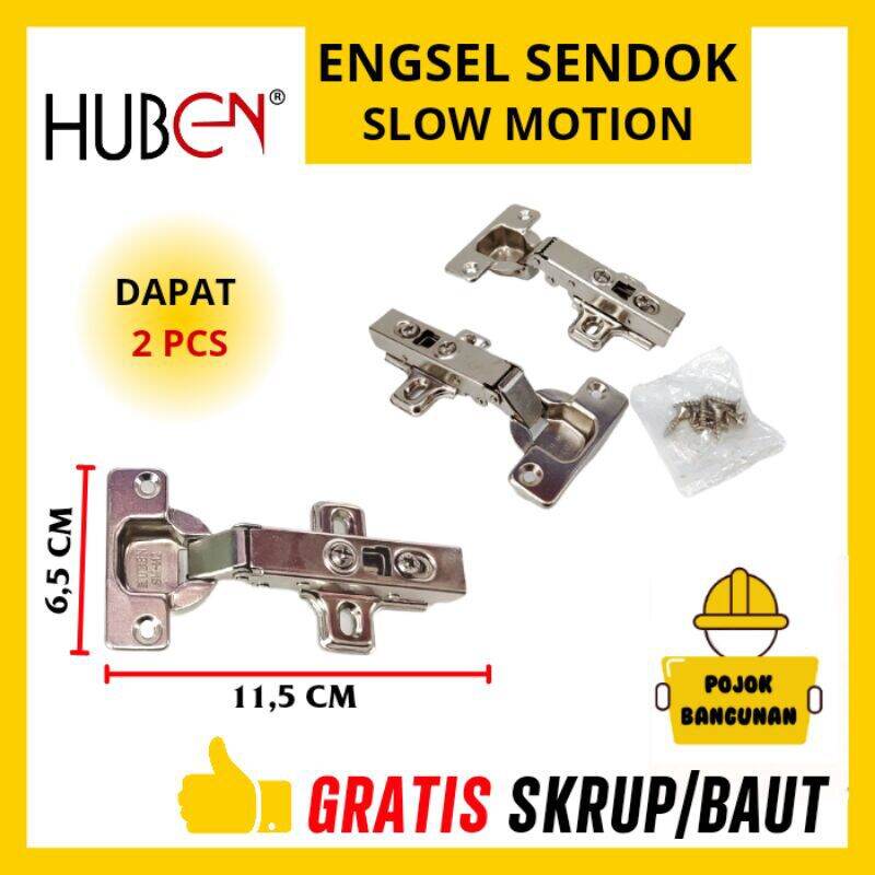 ENGSEL SENDOK LEMARI HUBEN HIDROLIK FURNITURE (2 PCS) | Lazada Indonesia