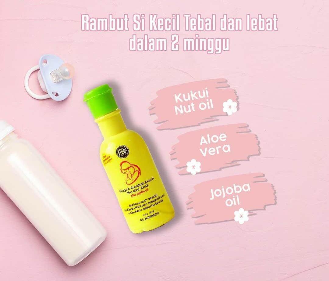 MINYAK KEMIRI FORA PENYUBUR RAMBUT BAYI BPOM | Lazada Indonesia