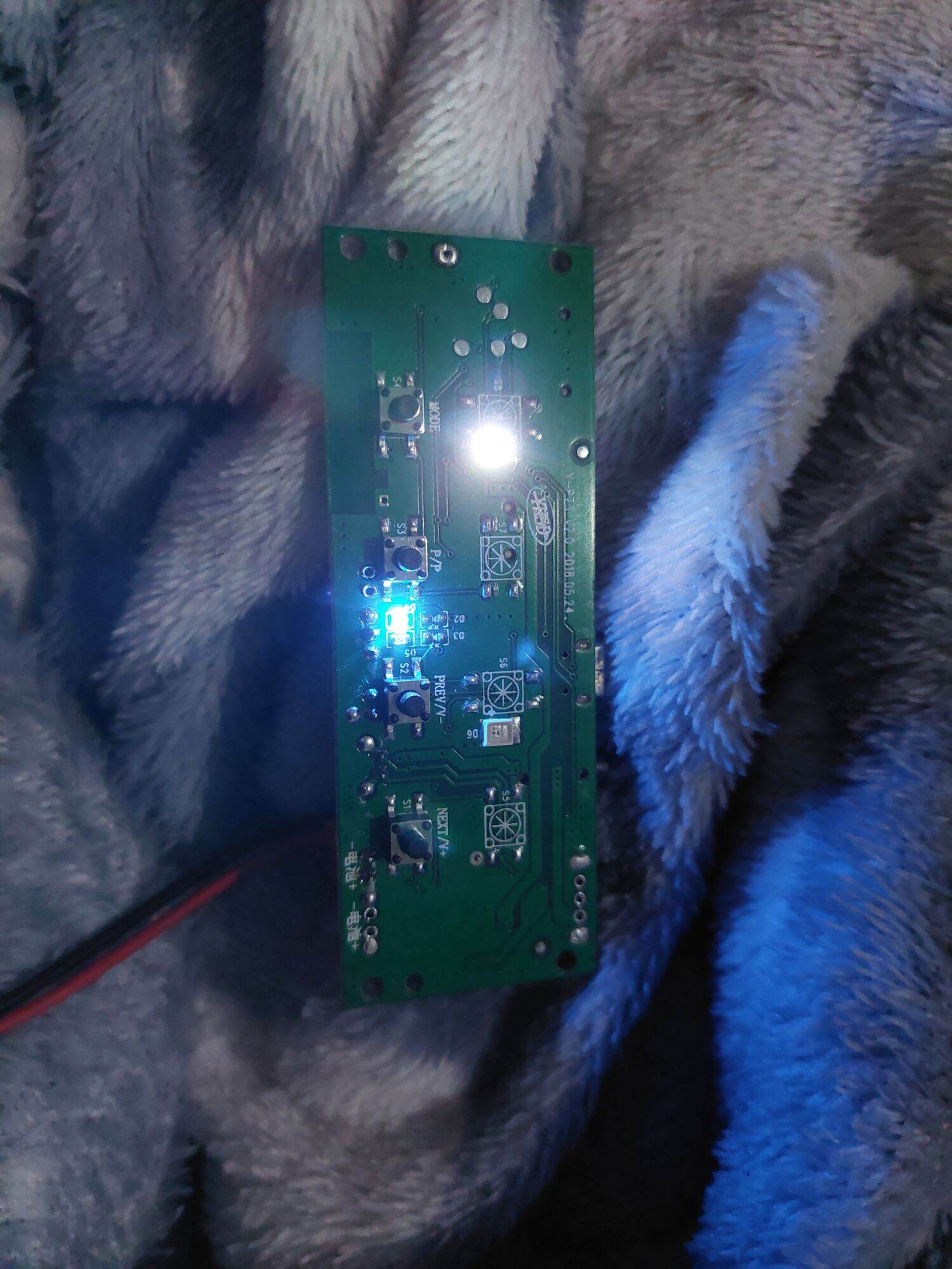 Modul audio mp3 speaker Bluetooth Y-P73 / BM-11 sudah ada lampu disco ...