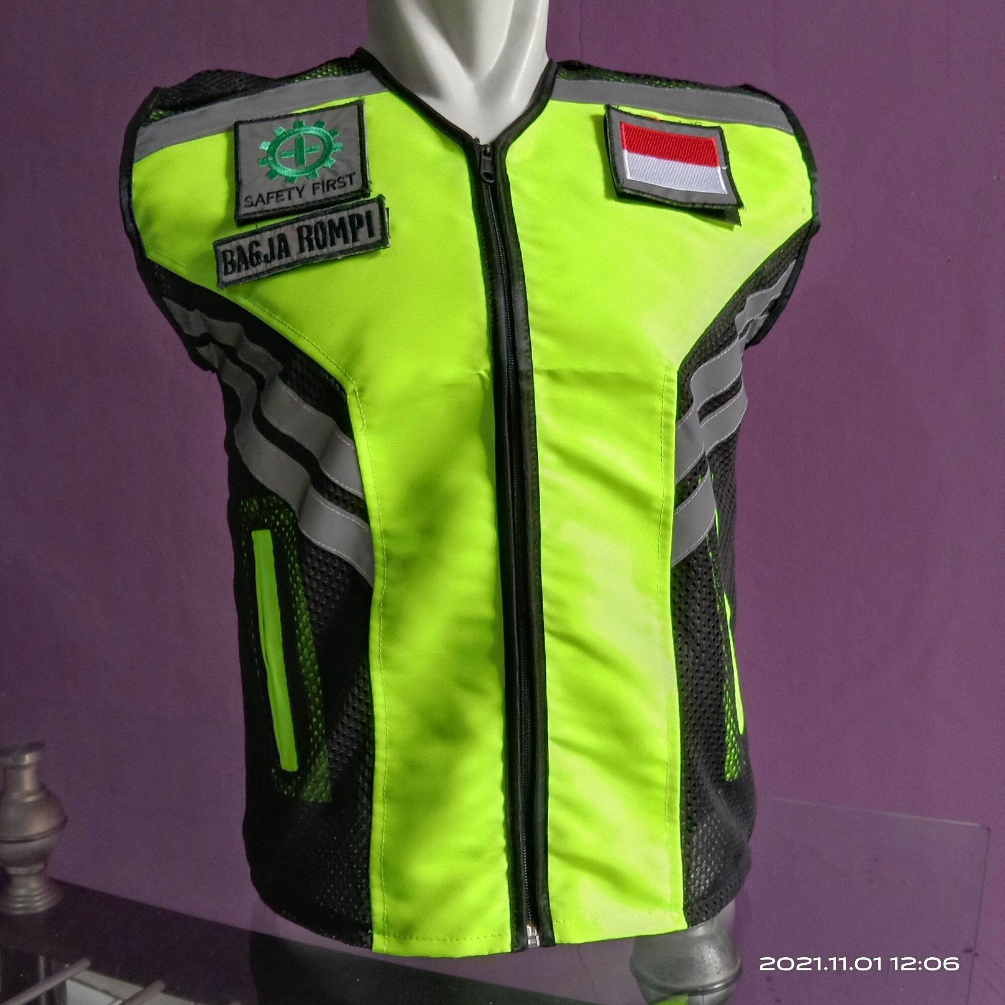 Rompi SAFETY FIRST,rompi proyek, rompi kerja ,rompi lapangan, rompi ...