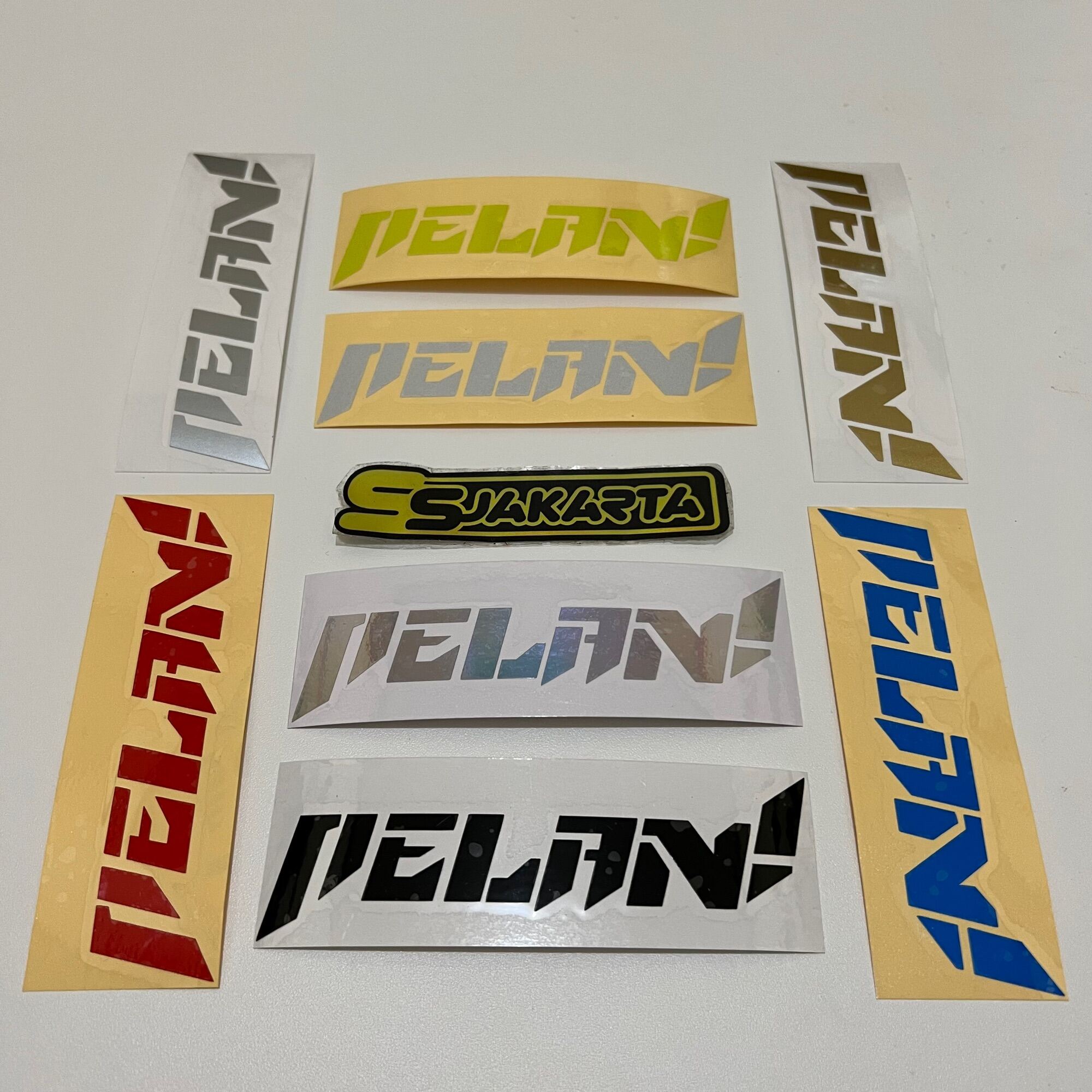 STIKER sticker PELAN new cutting | Lazada Indonesia