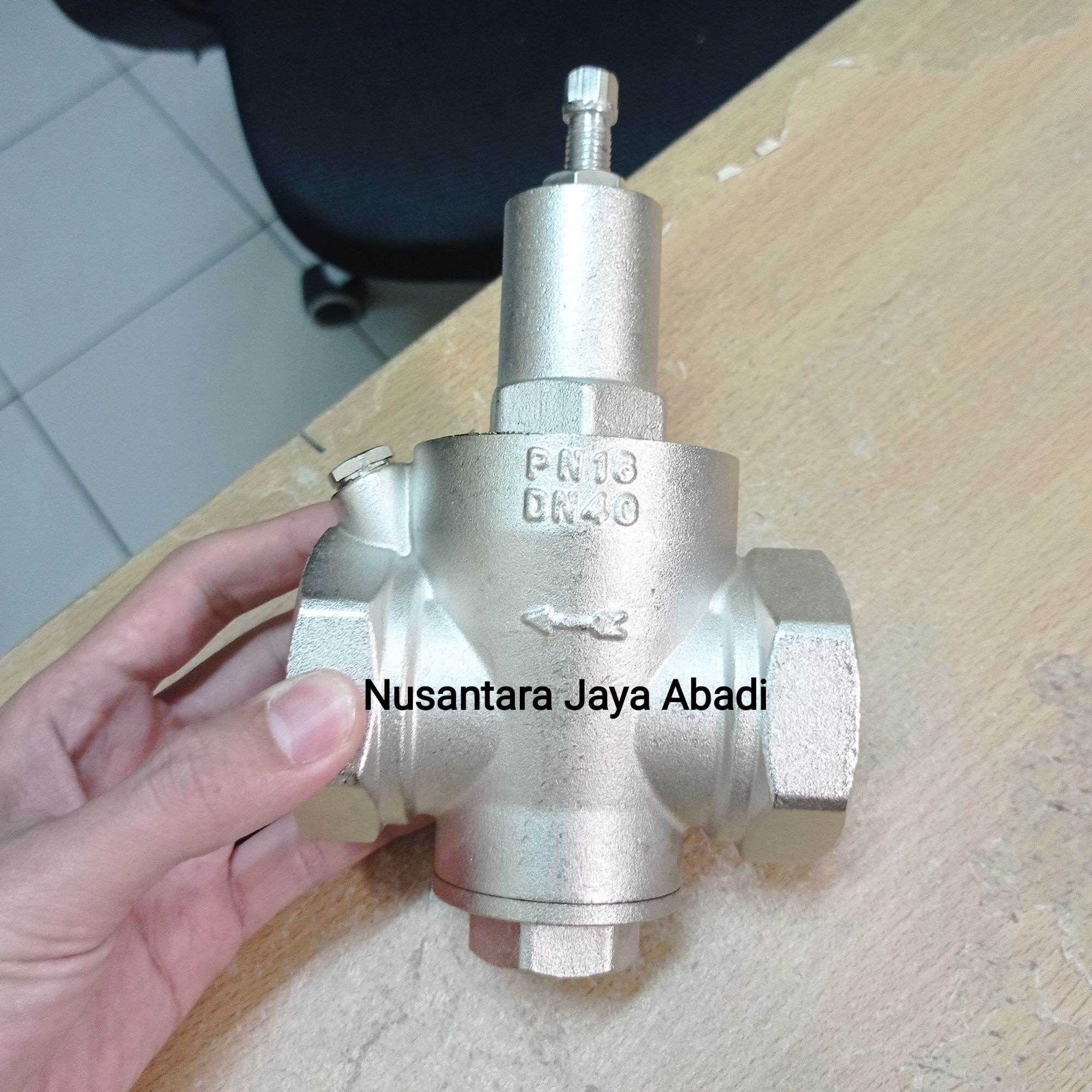 Pressure Reducing Valve PRV Kuningan Croom Drat 1 1/2 " inchi DN 40 16 Bar | Lazada Indonesia