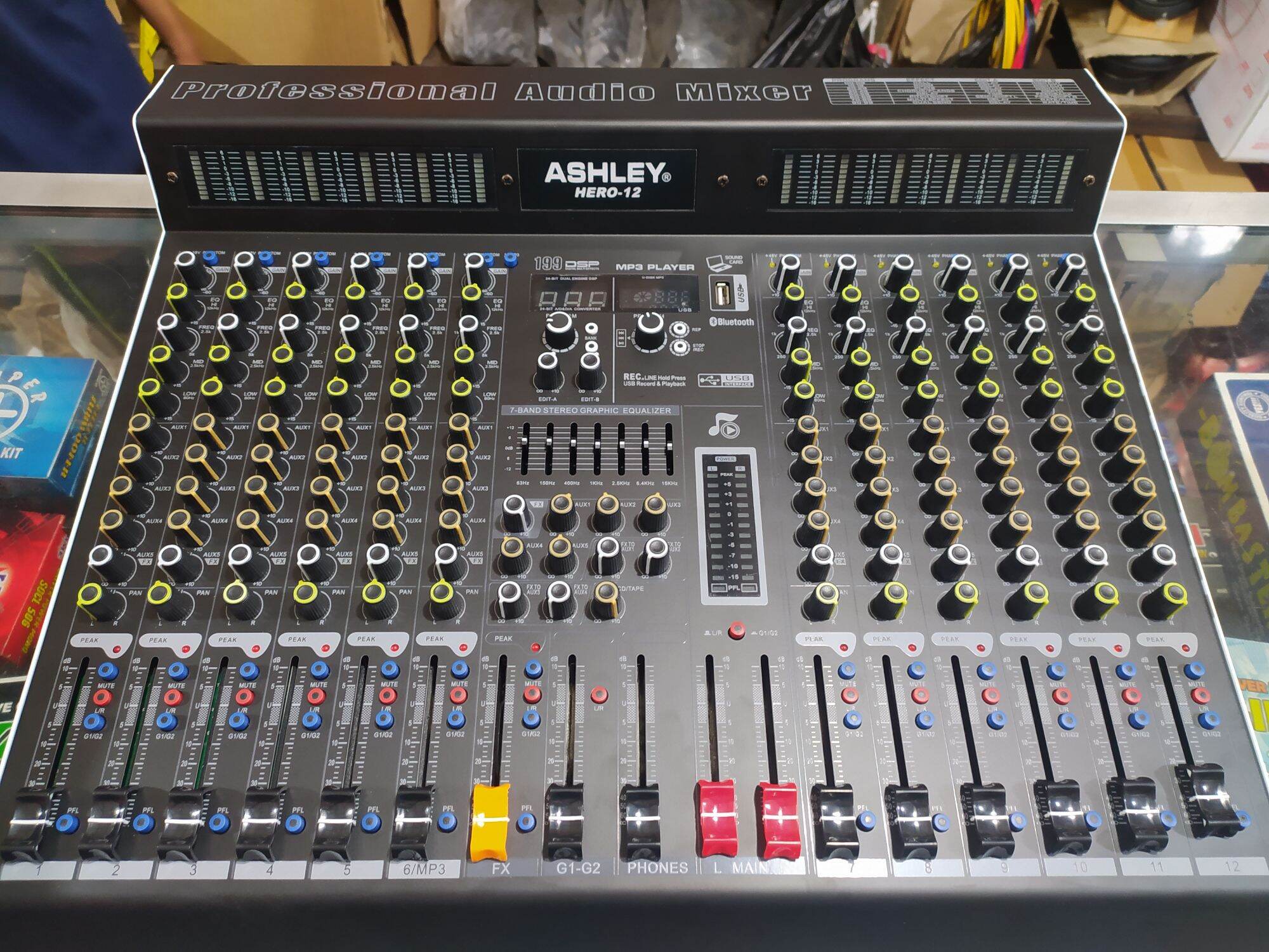 mixer 12 channel ashley Hero 12 | Lazada Indonesia