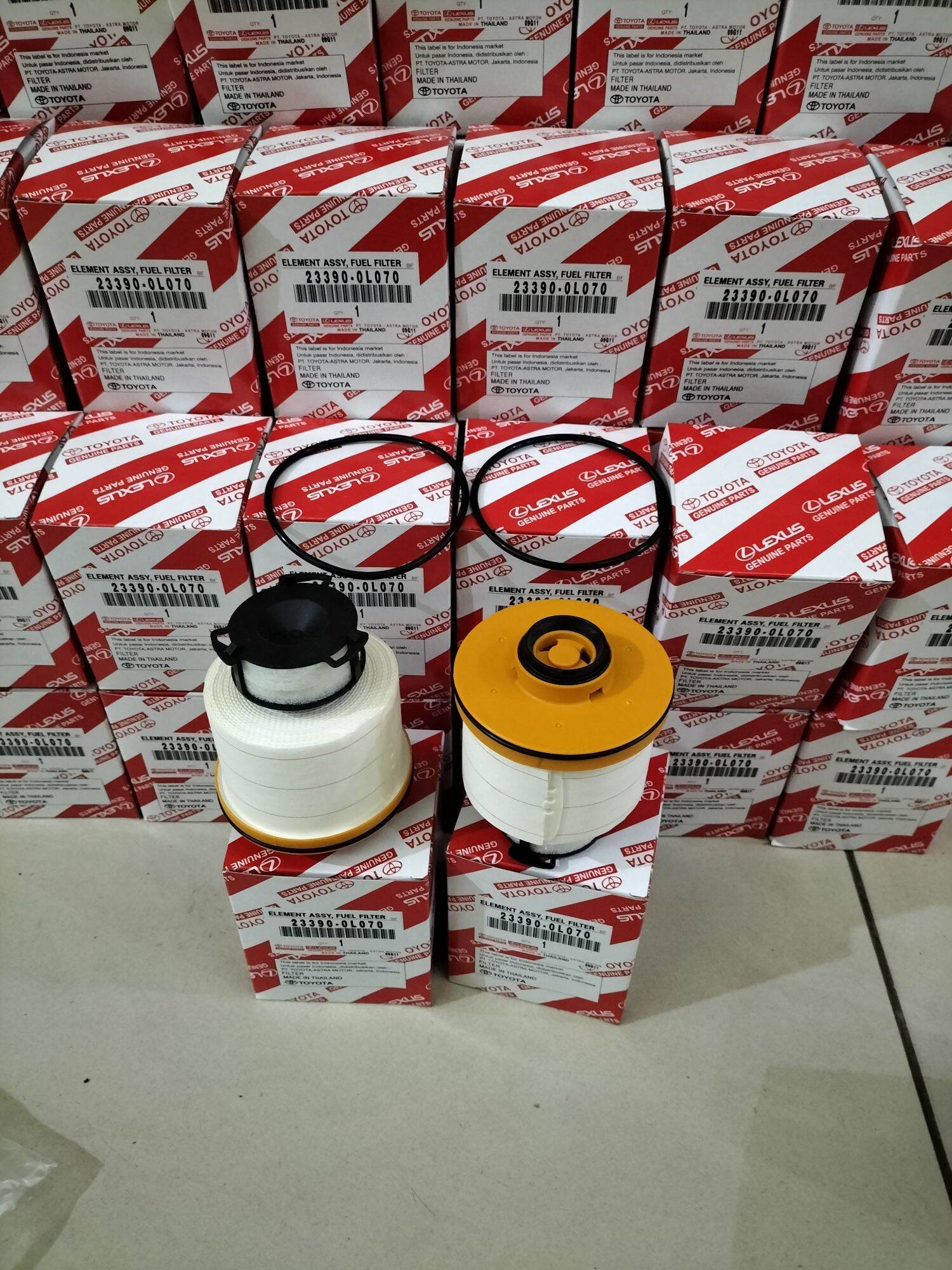 FILTER SOLAR FUEL FILTER SOLAR TOYOTA INNOVA REBORN FORTUNER VRZ HILUX ...