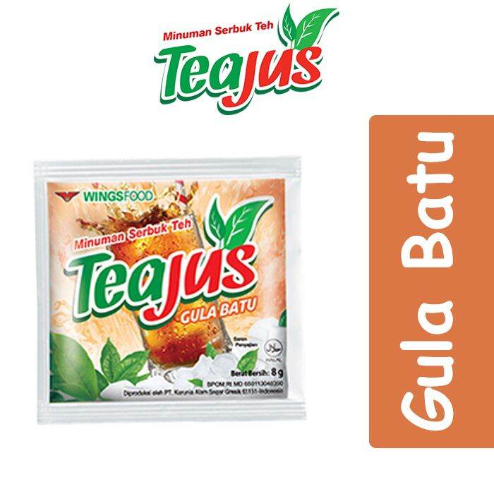 TeaJus Renceng Netto 7 gr 10 Sachet Lengkap Semua Rasa | Lazada Indonesia
