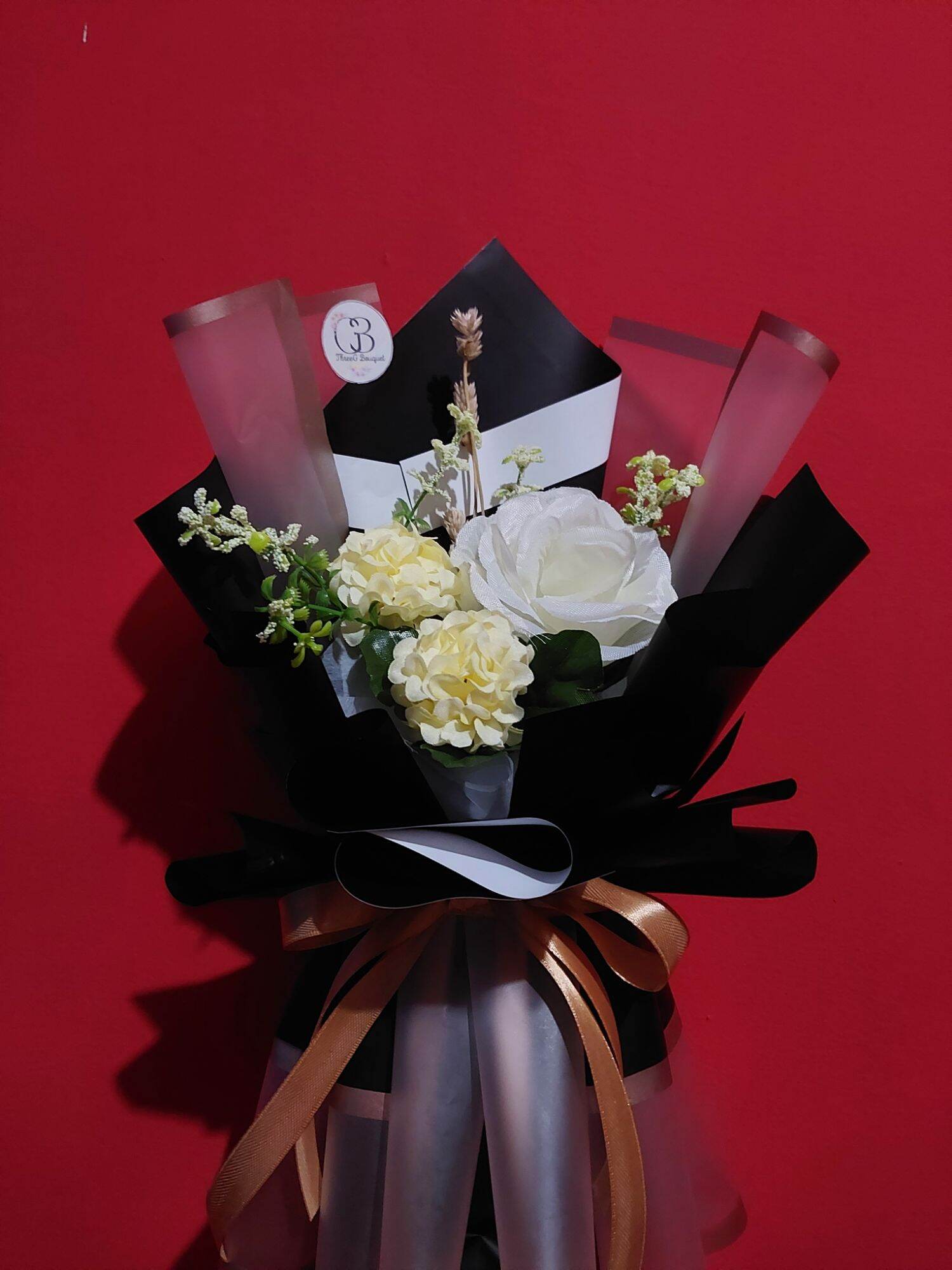 Buket Bunga Putih Karya Sendiri Murah | Lazada Indonesia