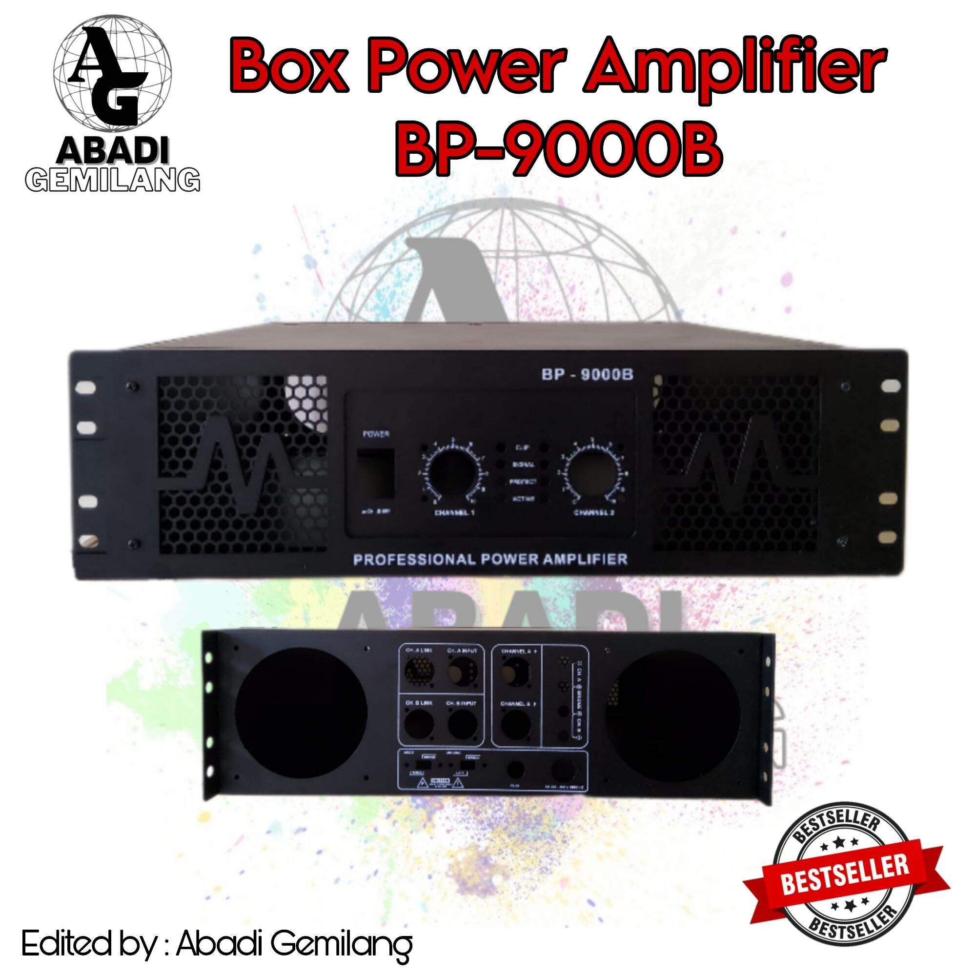 Box Power Amplifier BP-9000B 2 Channel / Box Kosong BP 9000B | Lazada ...