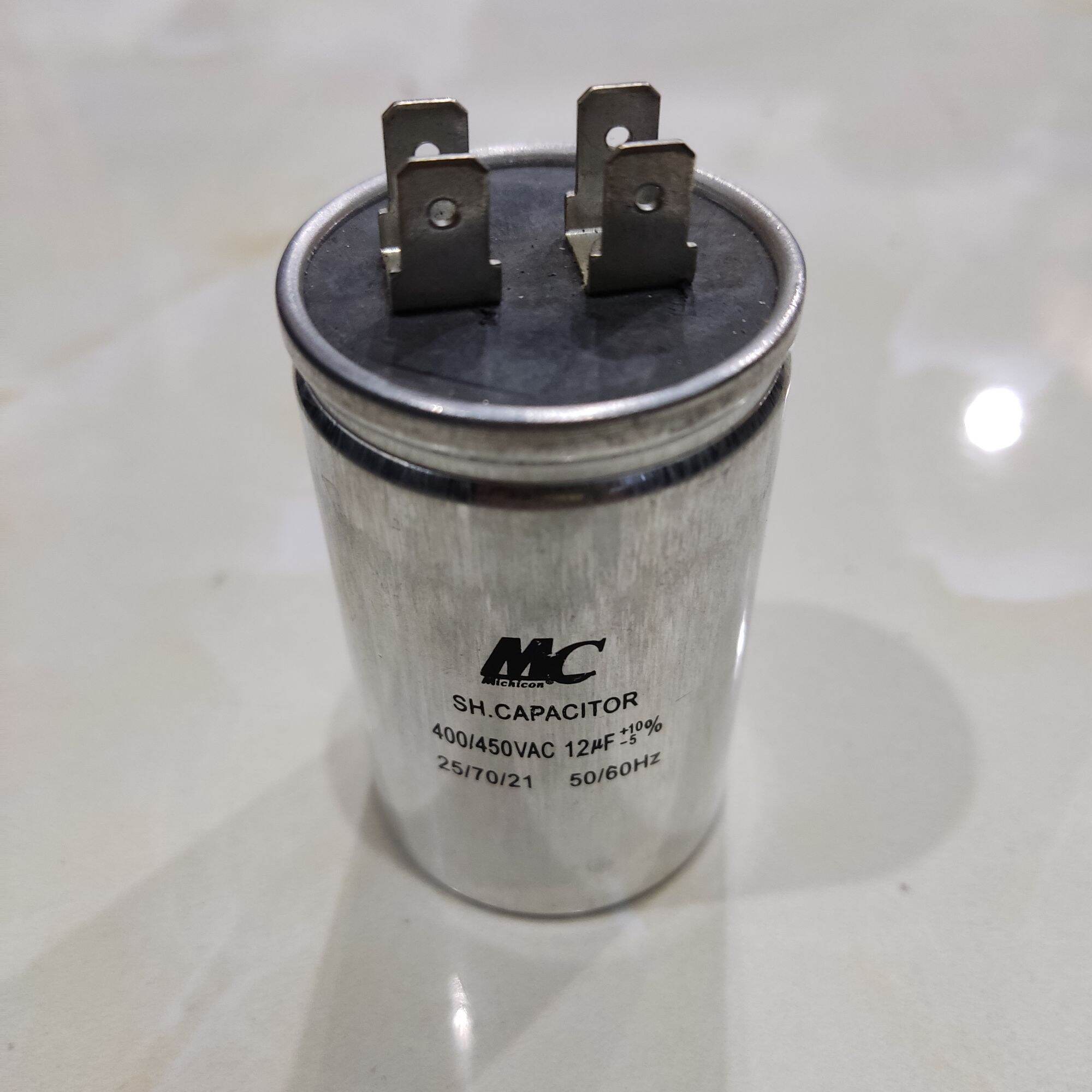 Kapasitor Mesin Cuci 1 Tabung 12uf Capacitor MC 12 uF Mikro | Lazada ...