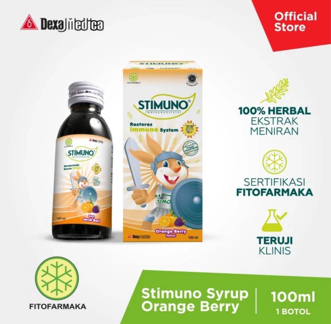 Stimuno Syrup 100ml | Lazada Indonesia