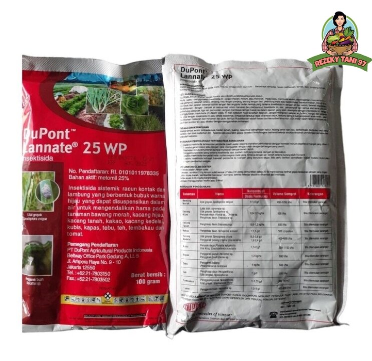 Insektisida Dupont Lanate 25 WP 100 Gram 100% Original | Lazada Indonesia