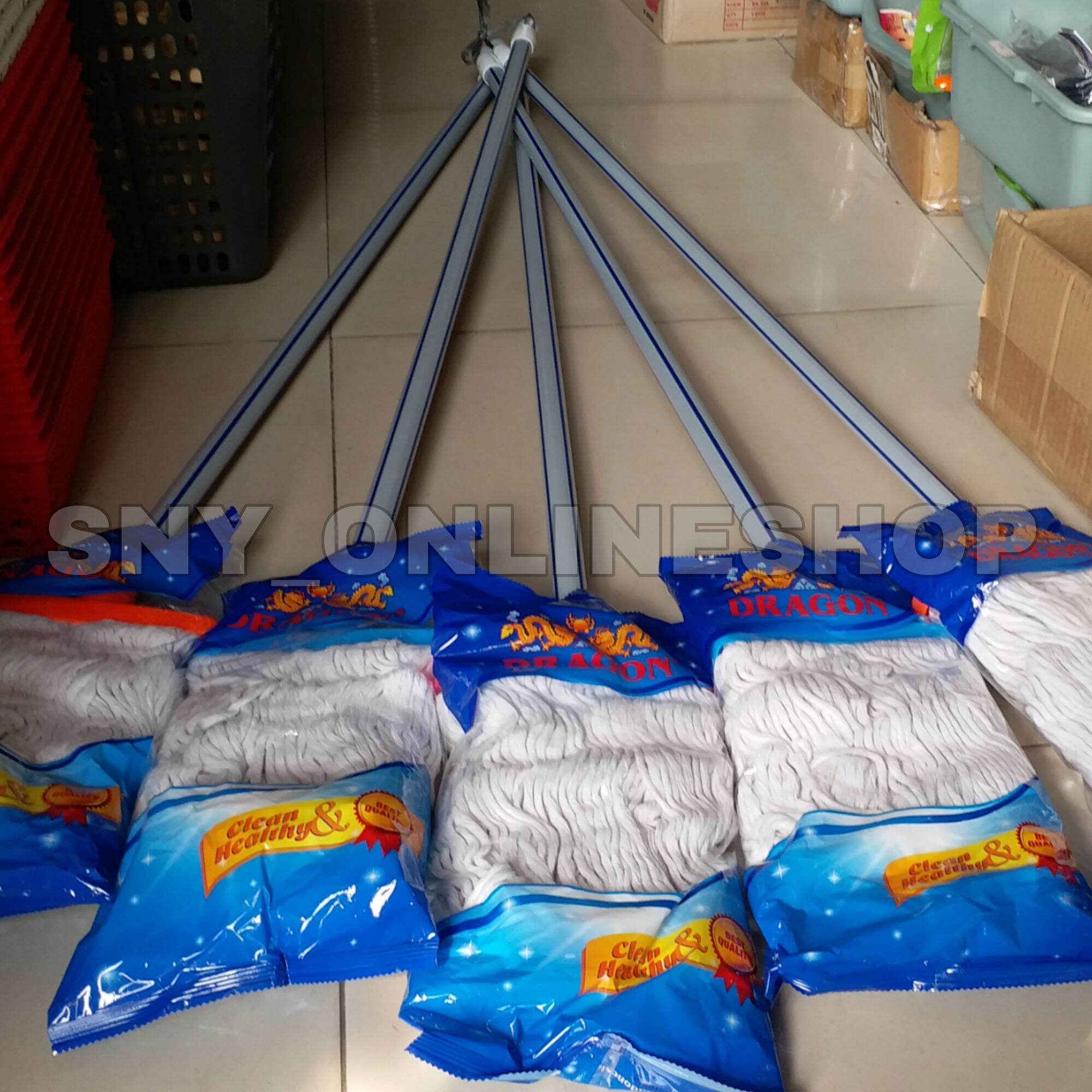 Pel Lantai / Pelan Lantai / Mop Pel Segi M Dragon - MP229 | Lazada ...