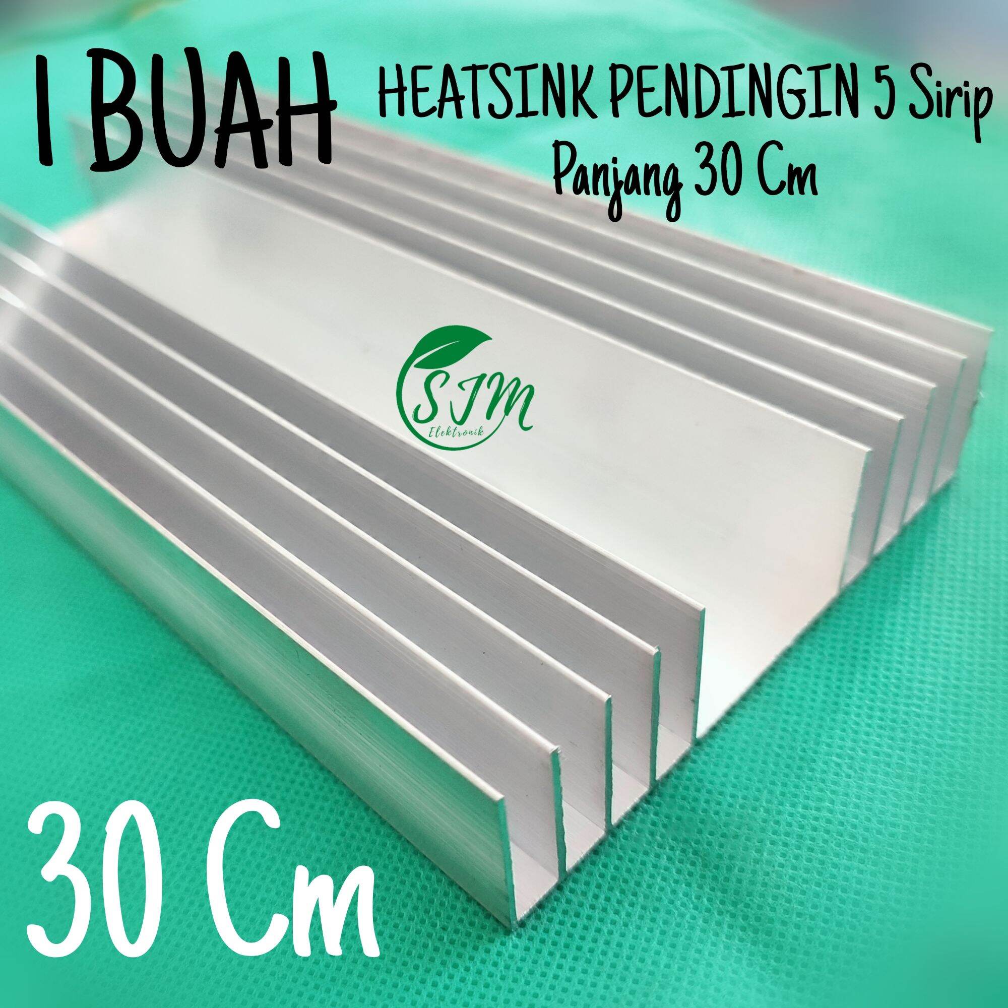 Heatsink 30cm Heatsink 5 Sirip Pendingin 30cm Heatsink Power 5 Sirip