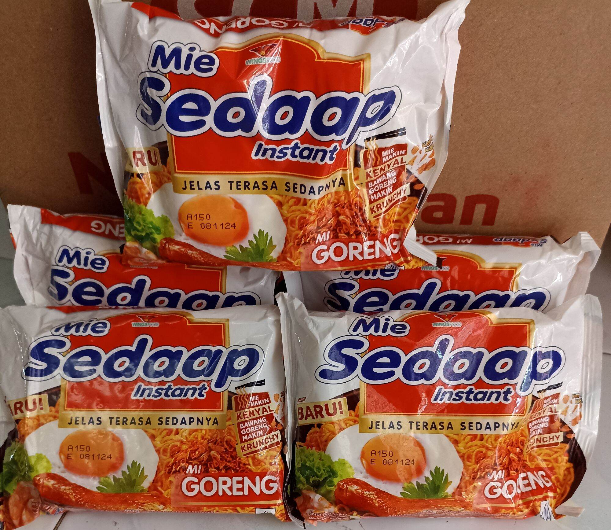 mie sedap goreng 5 pcs(bungkus) mie sedaap | Lazada Indonesia