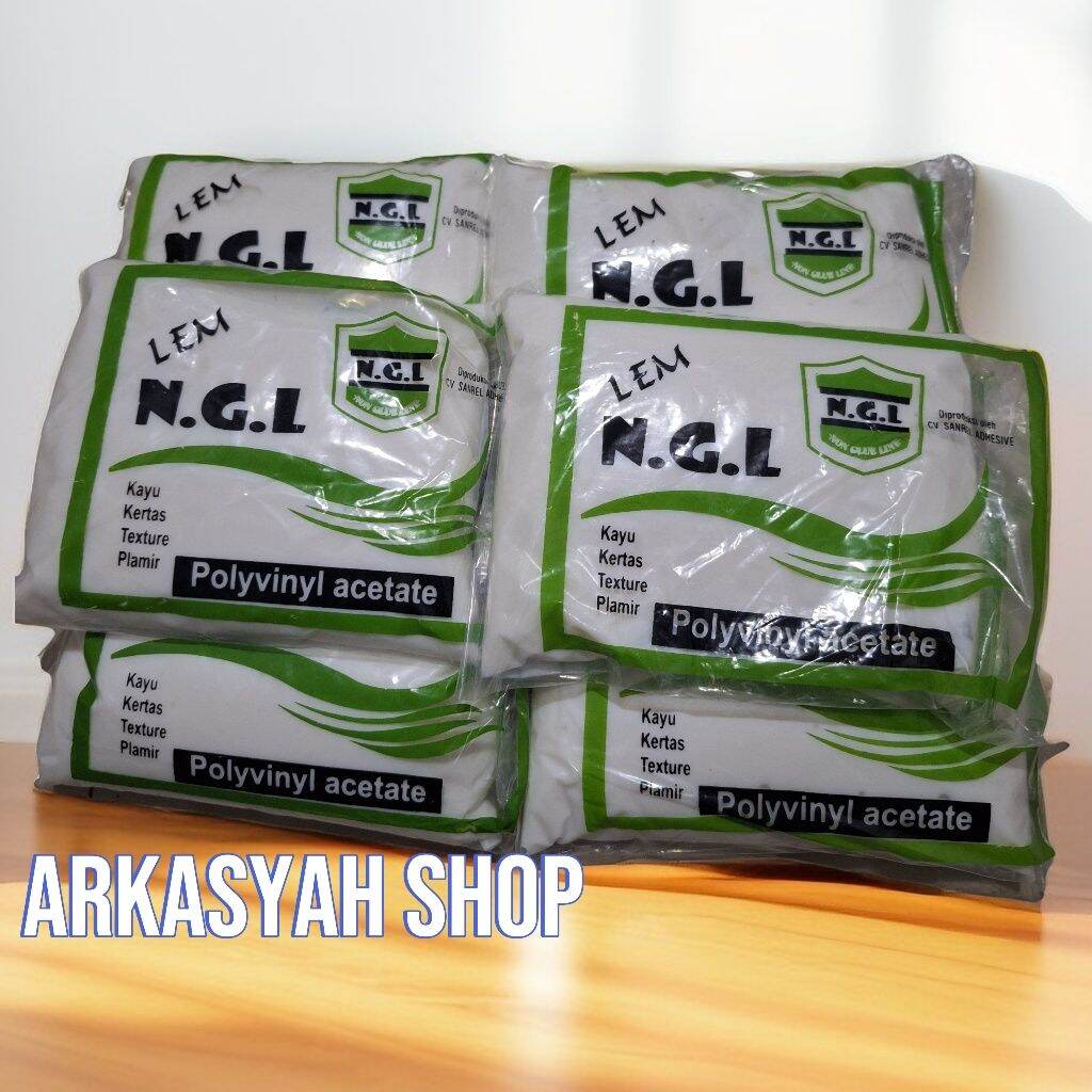 LEM PUTIH NGL 700 GRAM 6 PCS (LEM PLAMIR LEM DEMPUL LEM PUTIH LEM ...