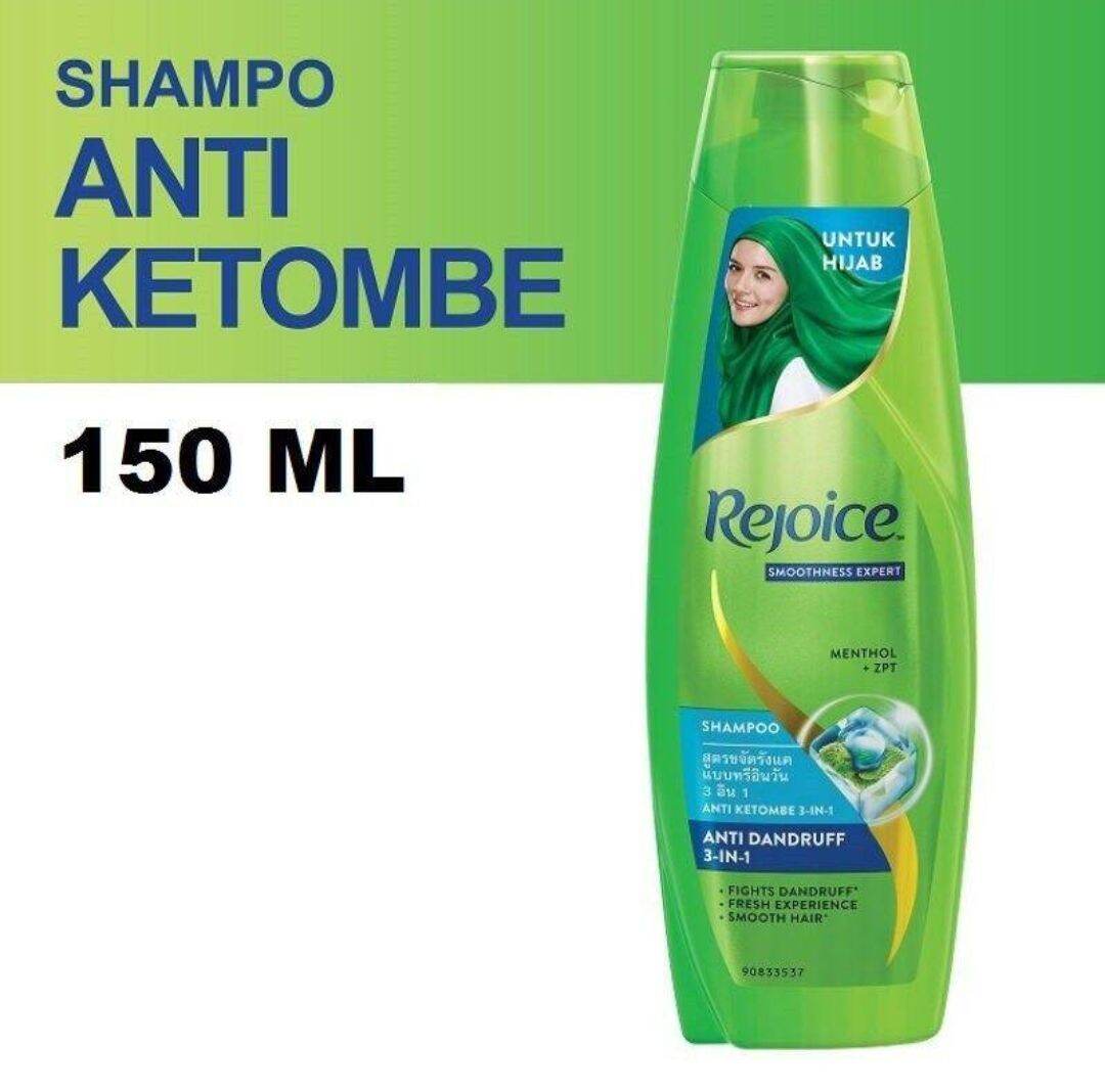 Shampoo Rejoice Hijab Anti Ketombe Menthol 150ml | Lazada Indonesia