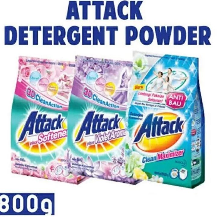 attack powder detergen 800gr | Lazada Indonesia