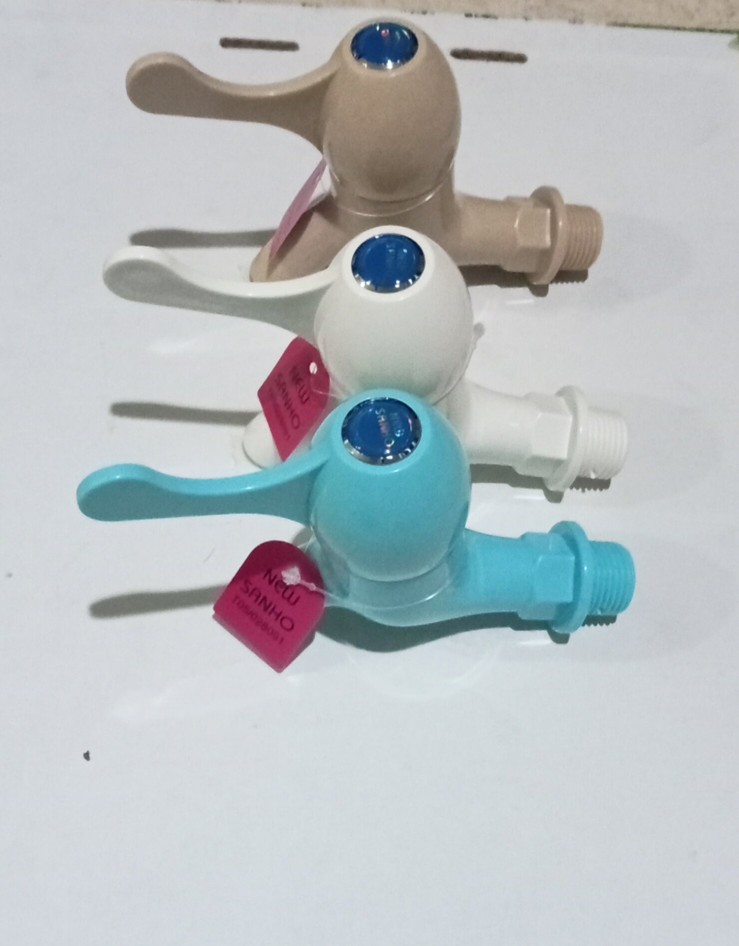 Kran Air Keran Engkol PVC Plastik NEW SANHO 1/2" | Lazada Indonesia