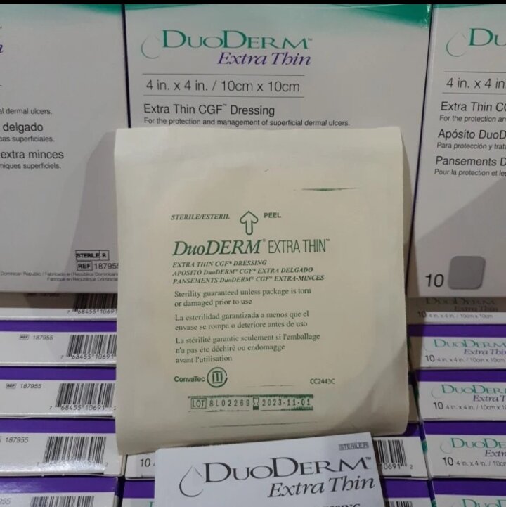 duoderm extra thin 10 x 10 cm harga perlembar | Lazada Indonesia