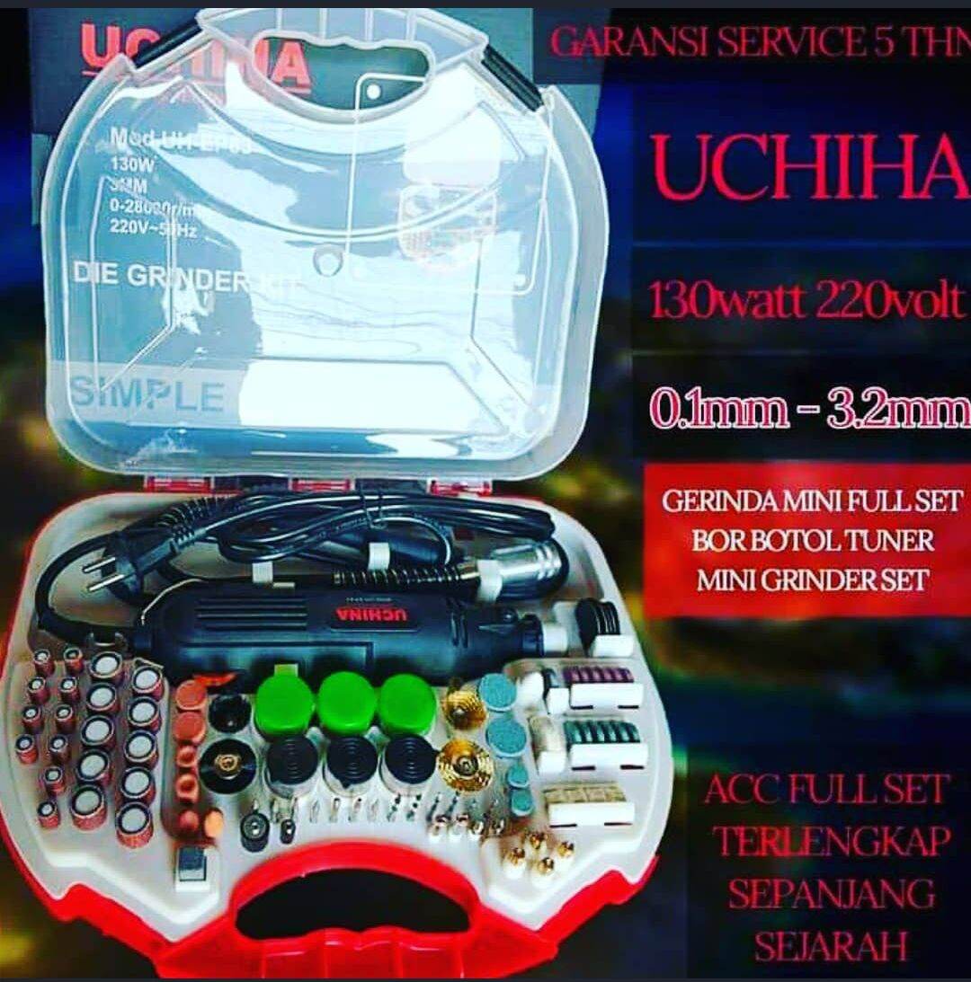 mesin bor botal /gerinda mini/tuner mini/bor full set koper uchiha ...