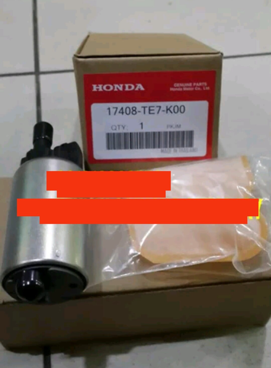 fuel pump atau pompa bensin fuel pump only Honda Mobilio Brio brv hrv ...