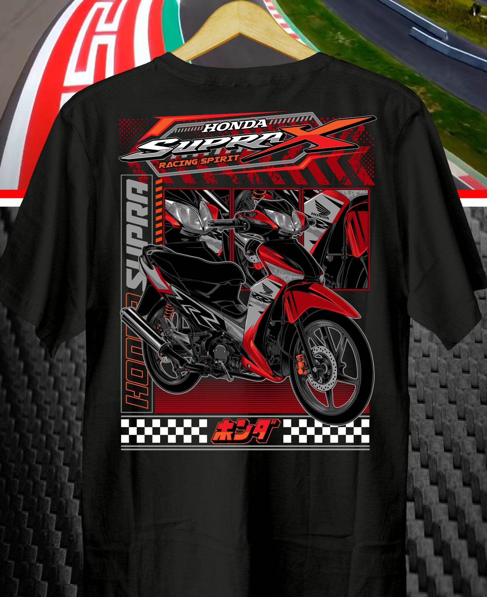 Kaos Motor Supra X 125 // SupraX | Lazada Indonesia